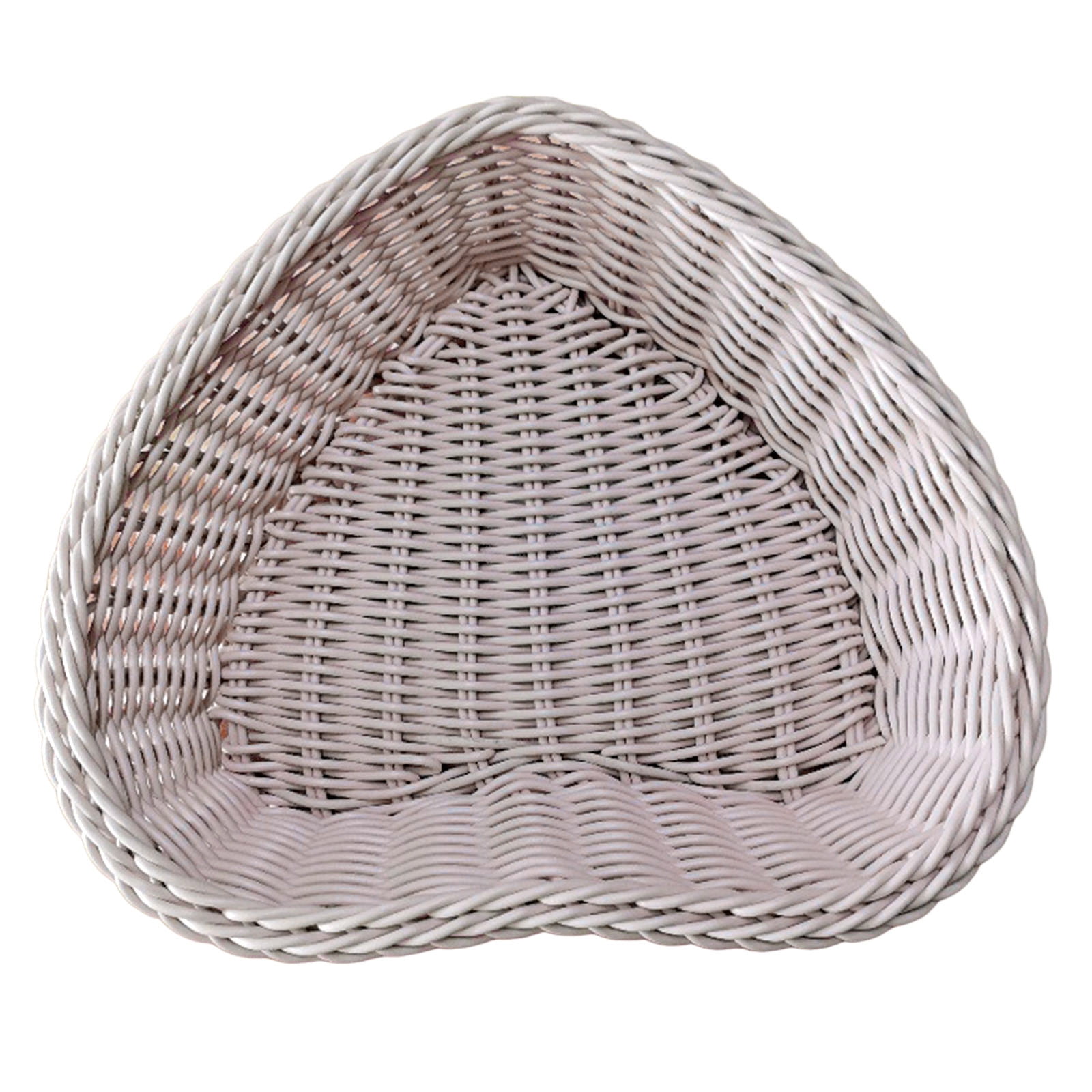 YUEVE Heart Shaped Woven Storage Decorative Wicker For Desktop ...