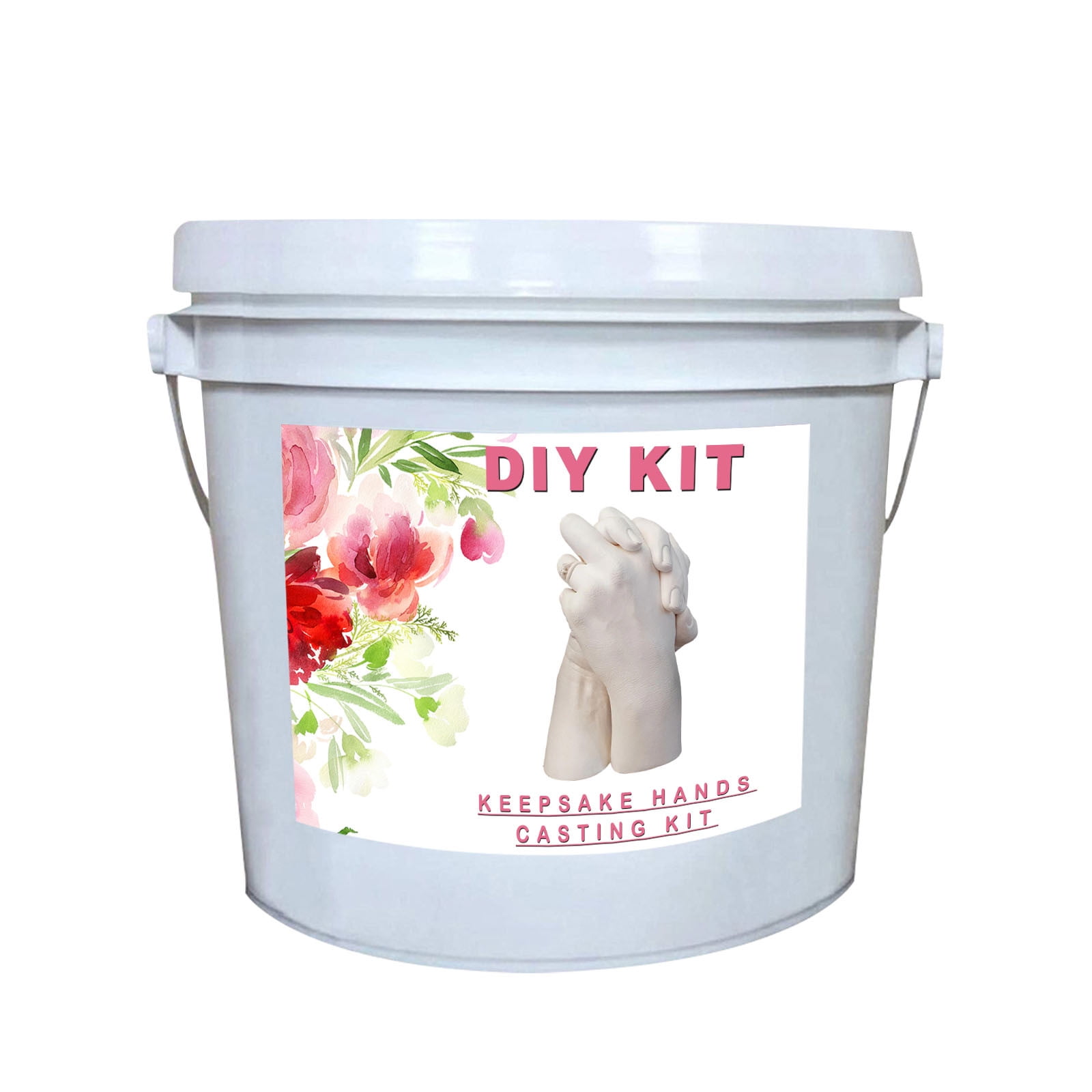 YUEVE Keepsake Hands Casting Kit Large | DIY Plaster Statue Molding Kit ...