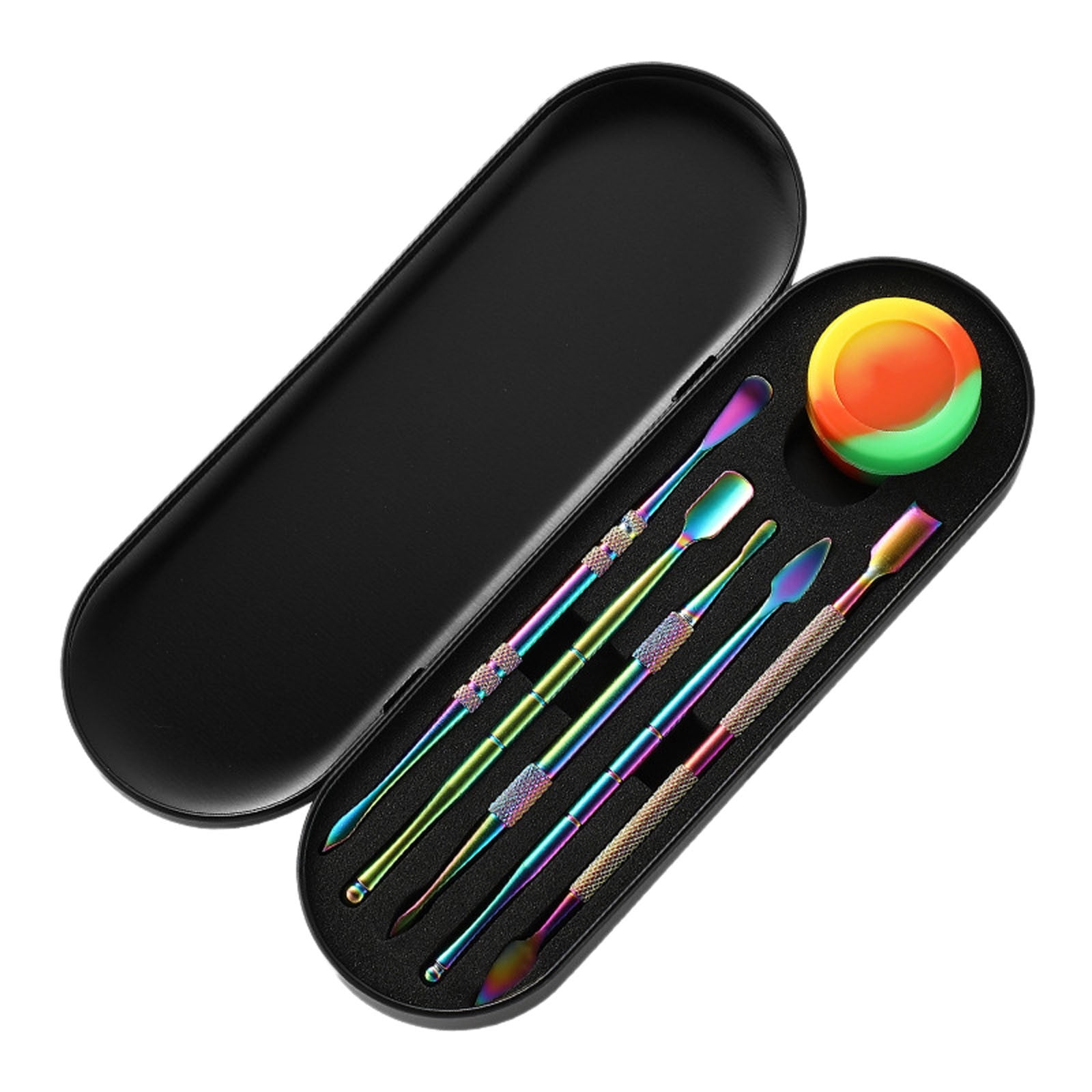 YUEVE Wax Carving Tools With 5ml Silicone Container And (Rainbow ...