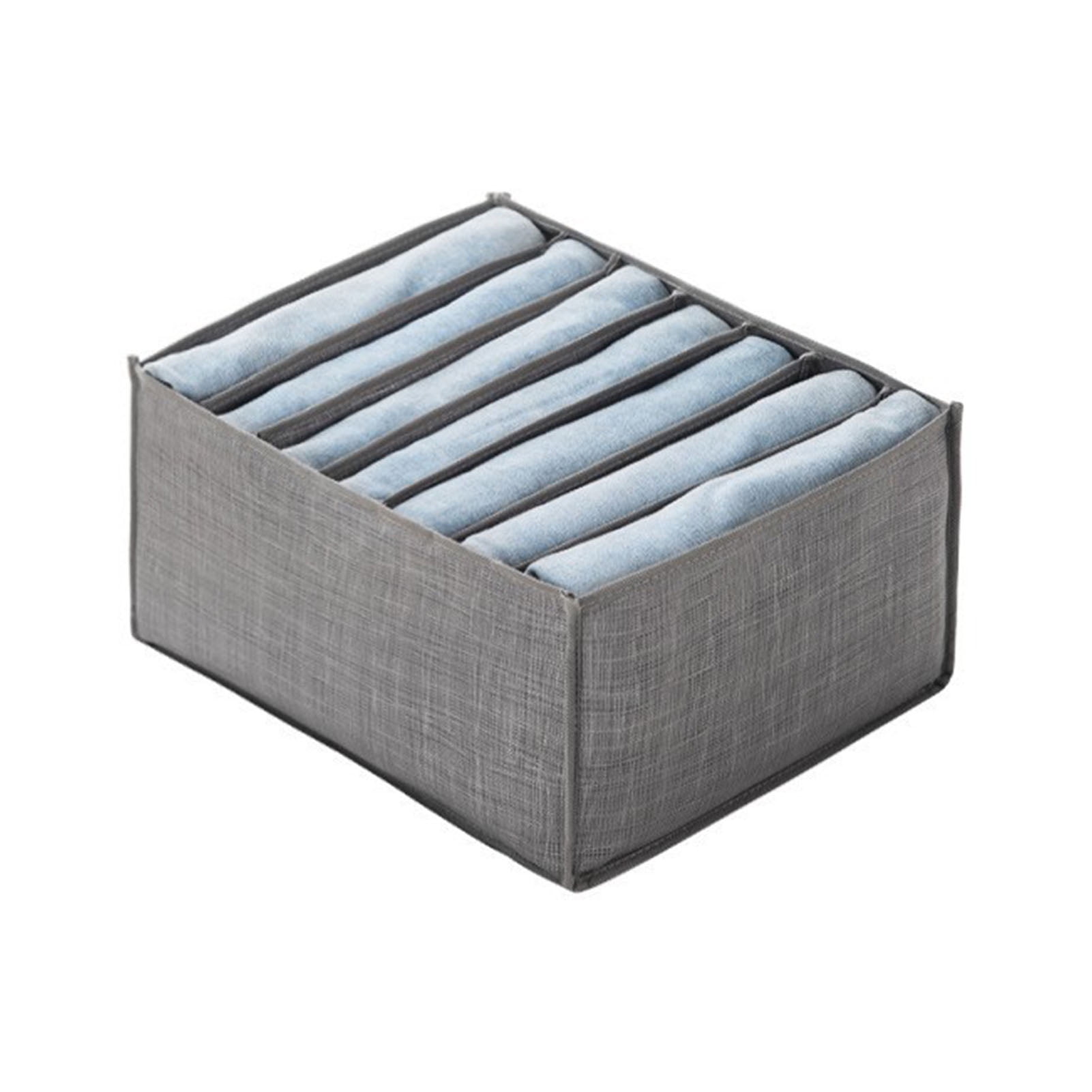 YUEWAN Clothes Storage Box Bins Multiple Compartments Drawer Organizer ...