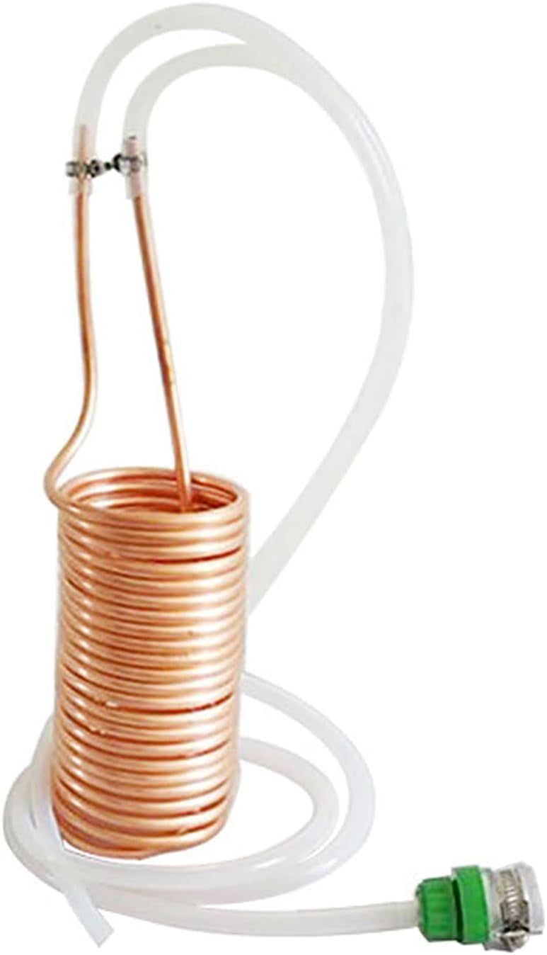 YUEWO 26 ft Copper Immersion Wort Chiller Coil Homebrew for Beer ...