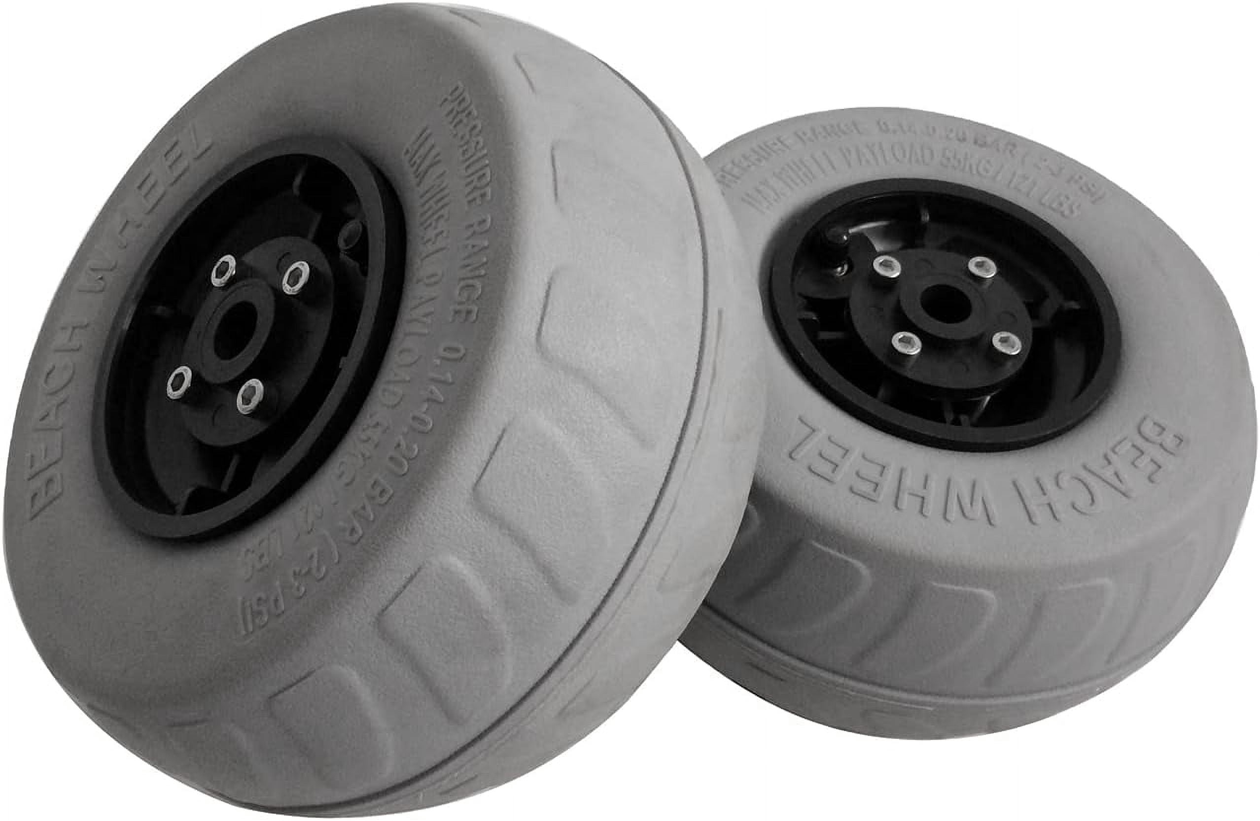 YUEWO 9" Balloon Wheels Balloon Beach Cart Tires Replacement Sand ...