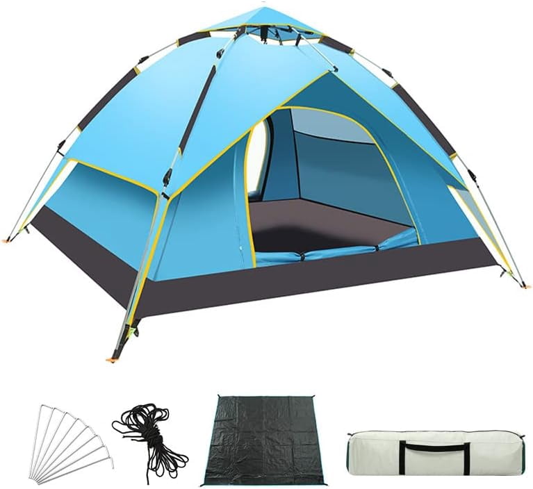 YUEWO Instant Popup Tents 2-3 Persons,Waterproof Windproof Tents for ...