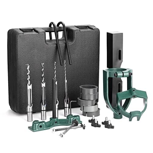 YUEWO Mortising Attachment for Drill Press, Bench Drill Locator Set ...