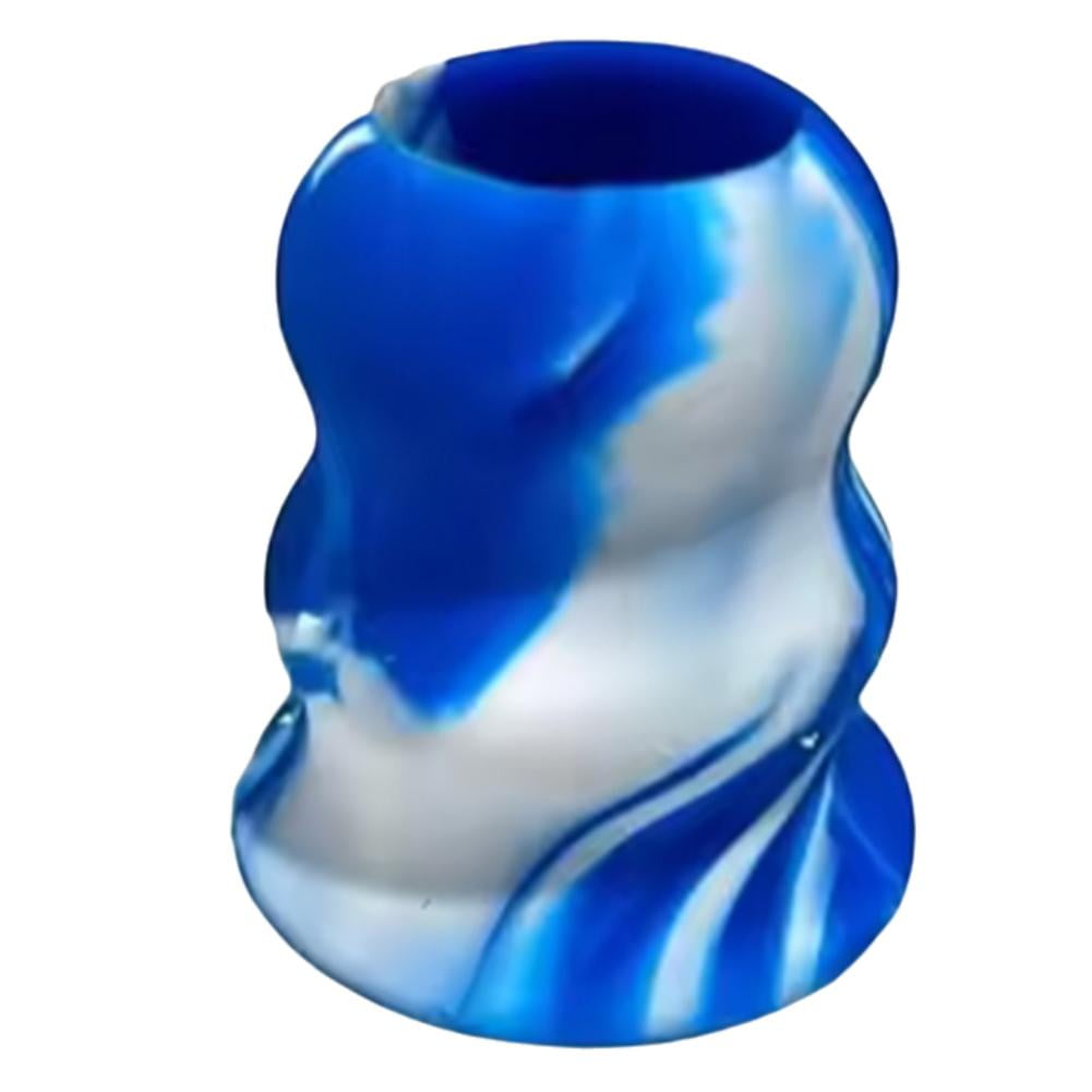 Blue And White Baseball Bat Cover Silicone Cover Baseball Bat Silicone ...