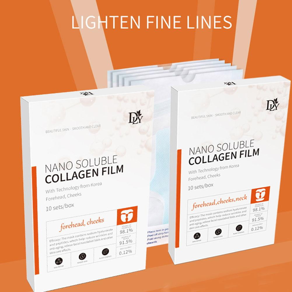 YUEYAN 2024 Nano Collagen Film Paper Soluble Facial Mask Antiwrinkle ...