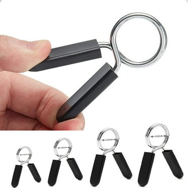 Clout Fitness Olympic Barbell Clamps Hex - Walmart.com