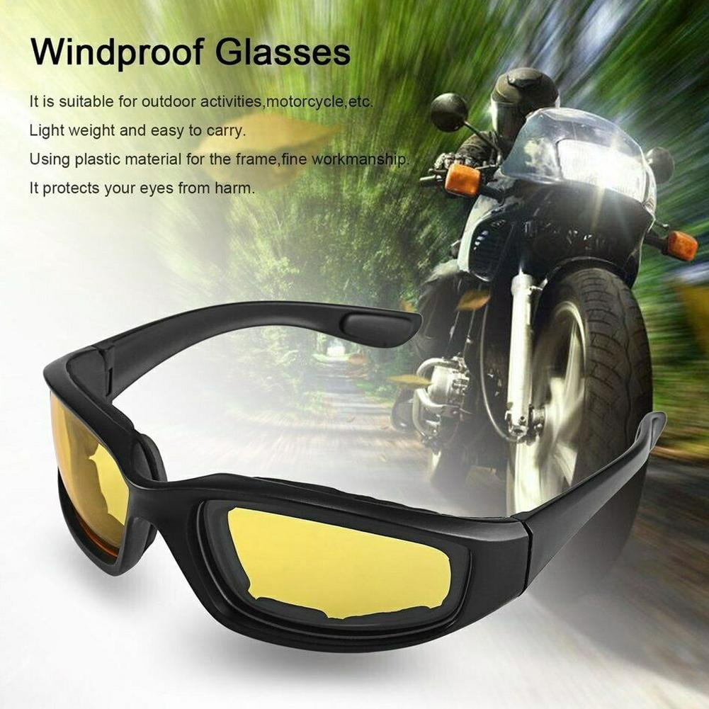 YUEYAN AntiGlare Motorcycle Glasses Polarized Night Driving Sunglass ...