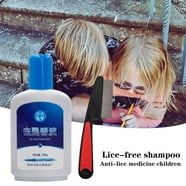 Equate Lice Killing Shampoo, Step 1 Lice Treatment For Kids and Adults ...