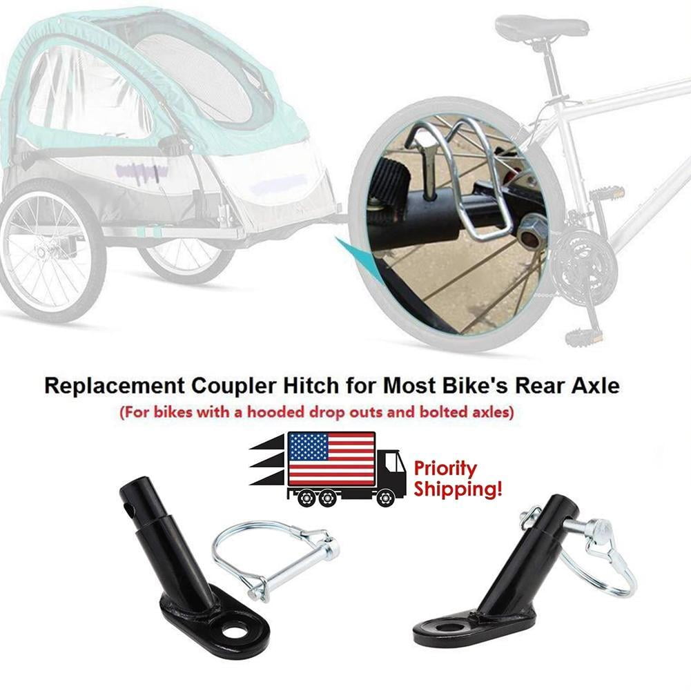 Bike Bicycle Trailer Coupler Attachment Angled Elbow for Instep & Schwinn Bike Trailers ...
