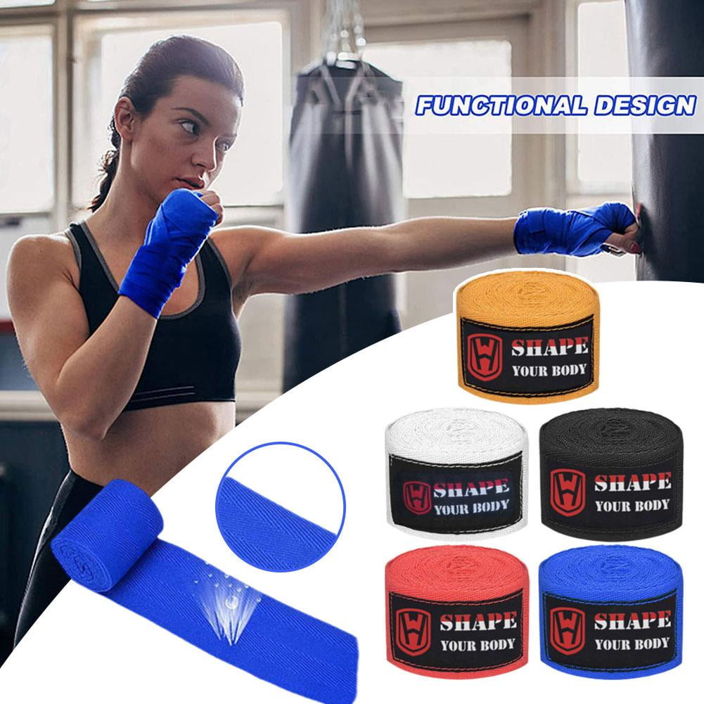 YUEYAN Boxing Straps Boxing Hand Wraps Cotton Hand Wraps W49C - Walmart.com