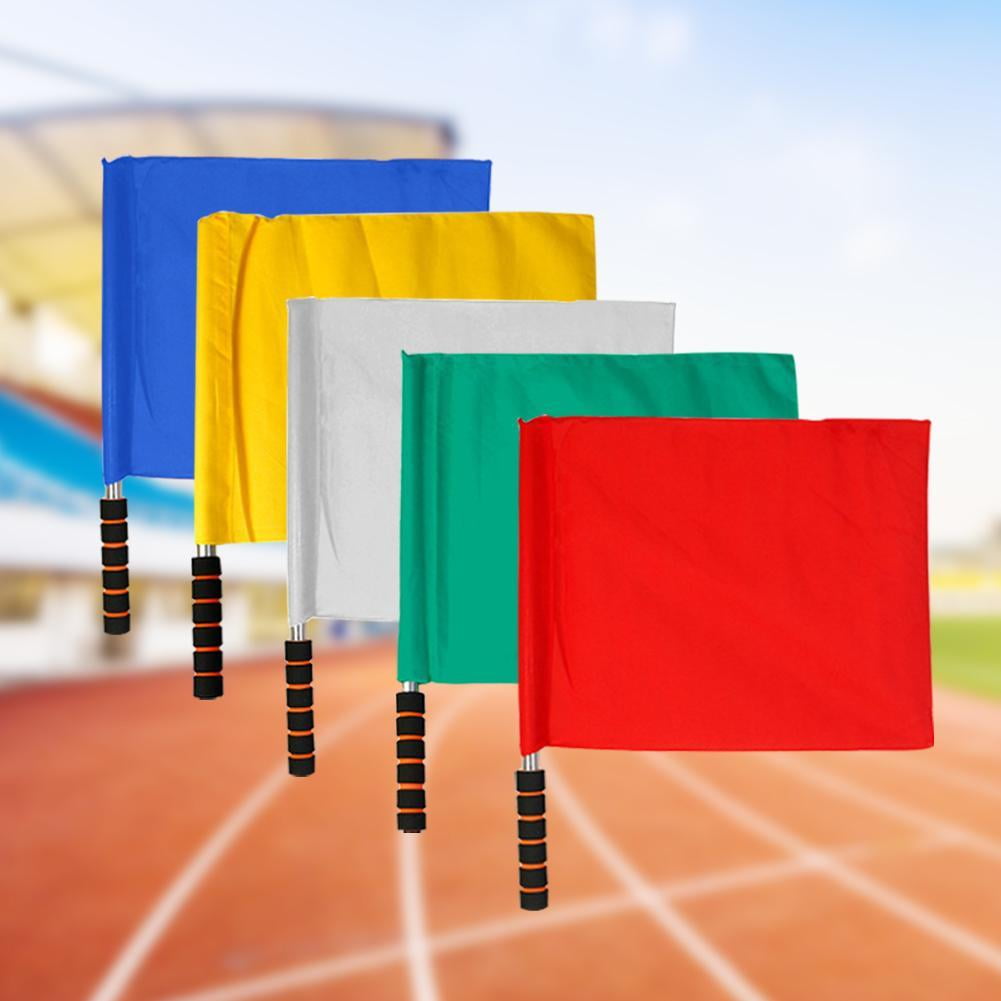 YUEYAN Color Referee Flags For Soccer E2G8 - Walmart.com