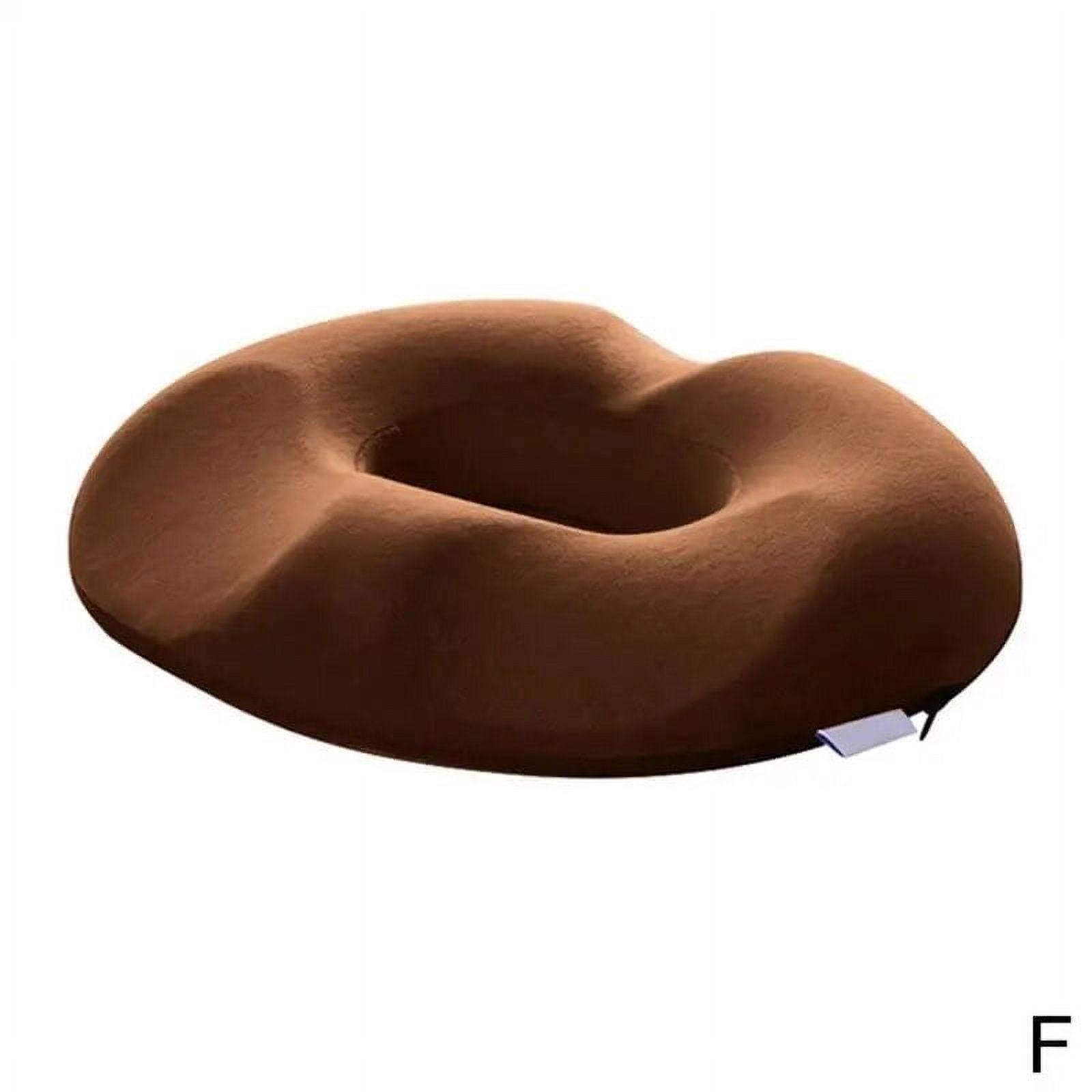 YUEYAN Donut Pillow Hemorrhoid Tailbone CushionSeat Cushion Memory Foam ...