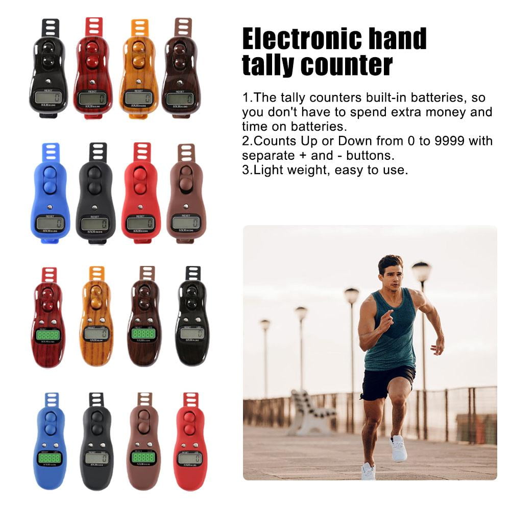 YUEYAN Electronic Hand Tally Counter Finger Tally Counter W Batteries ...