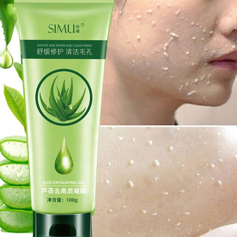 YUEYAN Exfoliating Aloe Vera Facial Body Rubbing Mud Repair Facial ...