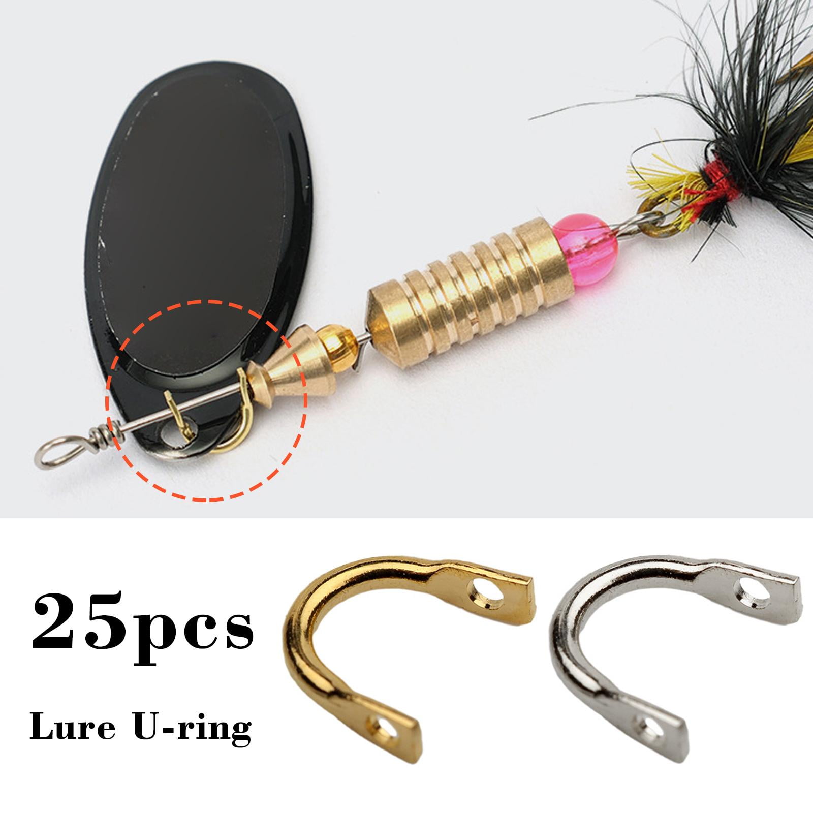 YUEYAN Fishing Spinner Clevis Connector DIY Easy Spin Making Spinner ...