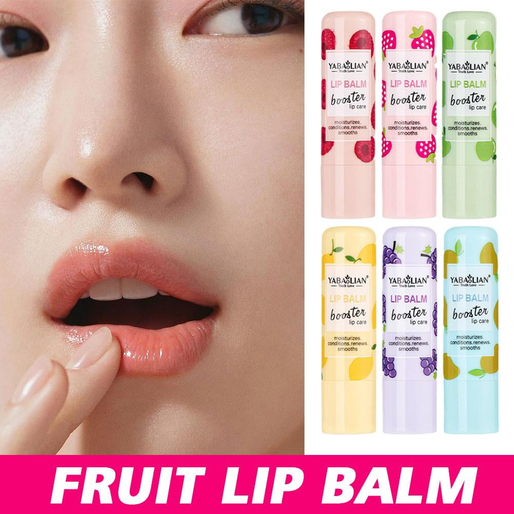 YUEYAN Fruit Lip BalmMoisturizing Lip Care Lip BalmLong Lasting Nutritious Lip Balm Lipsticks ...
