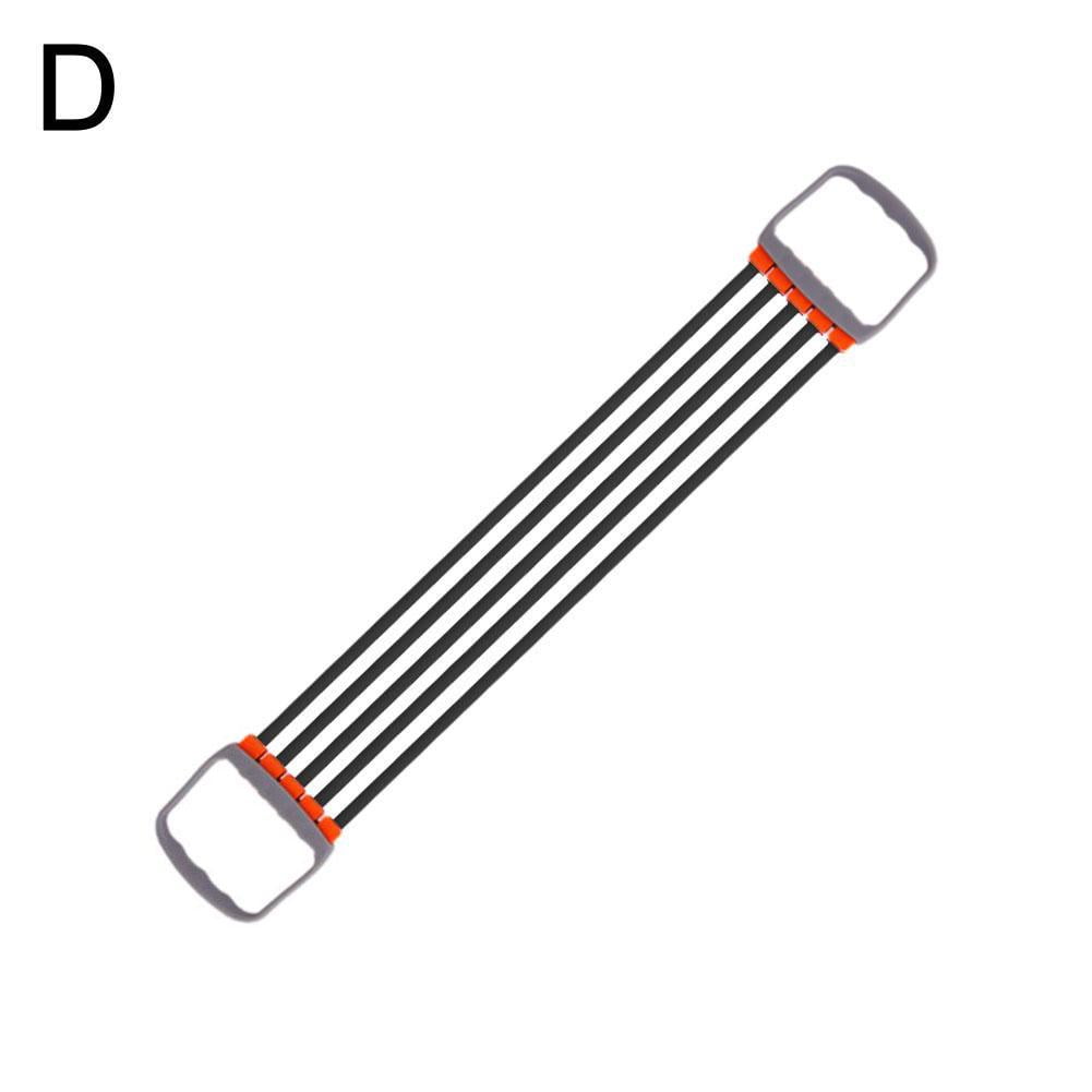 YUEYAN Full Body Workout Set Chest Expander with 5 Removable Bands ...