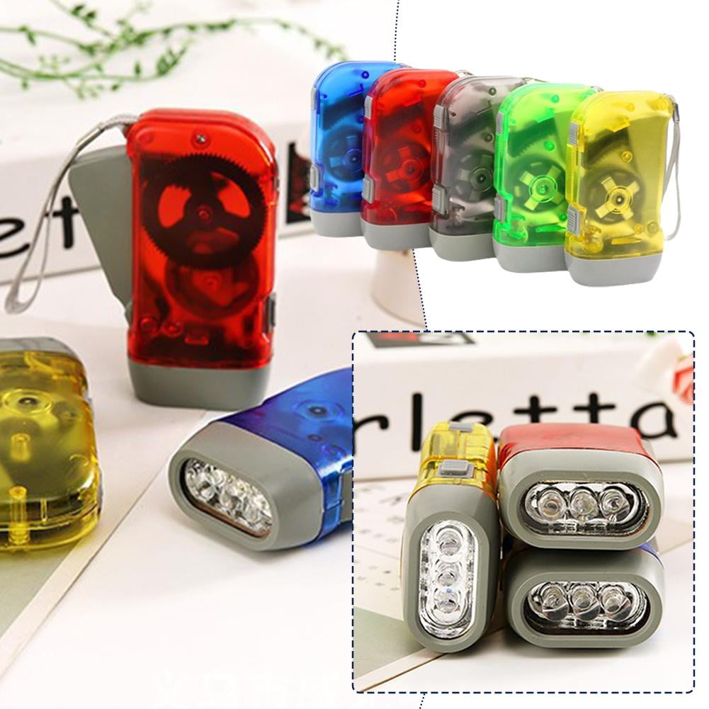 YUEYAN KWJNH Hand Crank Emergency FlashlightsPortable Dynamo SOS LED ...