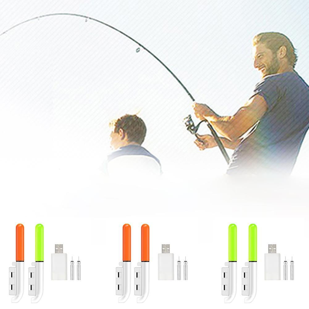 YUEYAN LED Fishing Light Stick with Lithium Battery USB Charger and ...