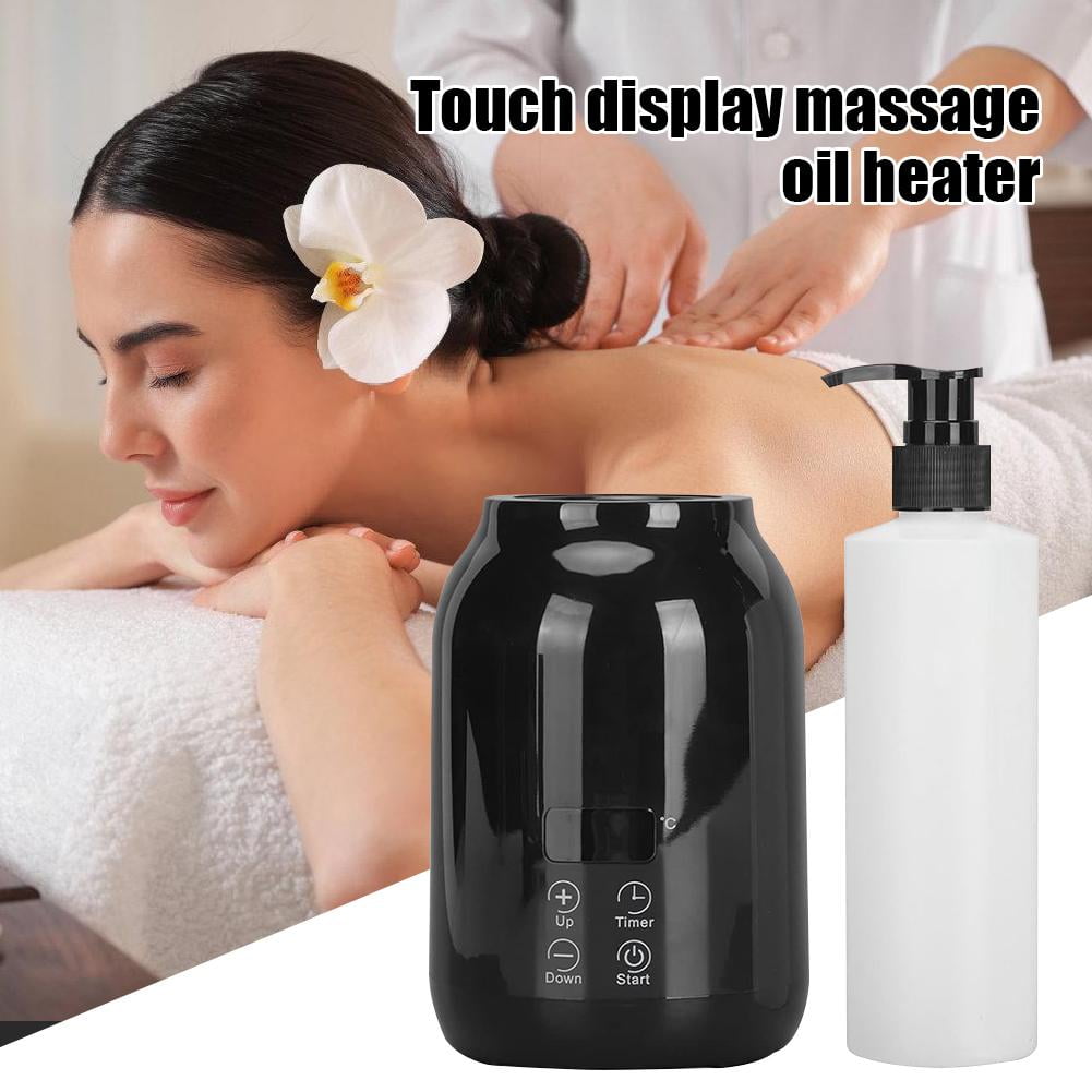 YUEYAN Massage Oil Warmer Bottle Professional Electric Lotion Digital Heater For SPA - Walmart.com