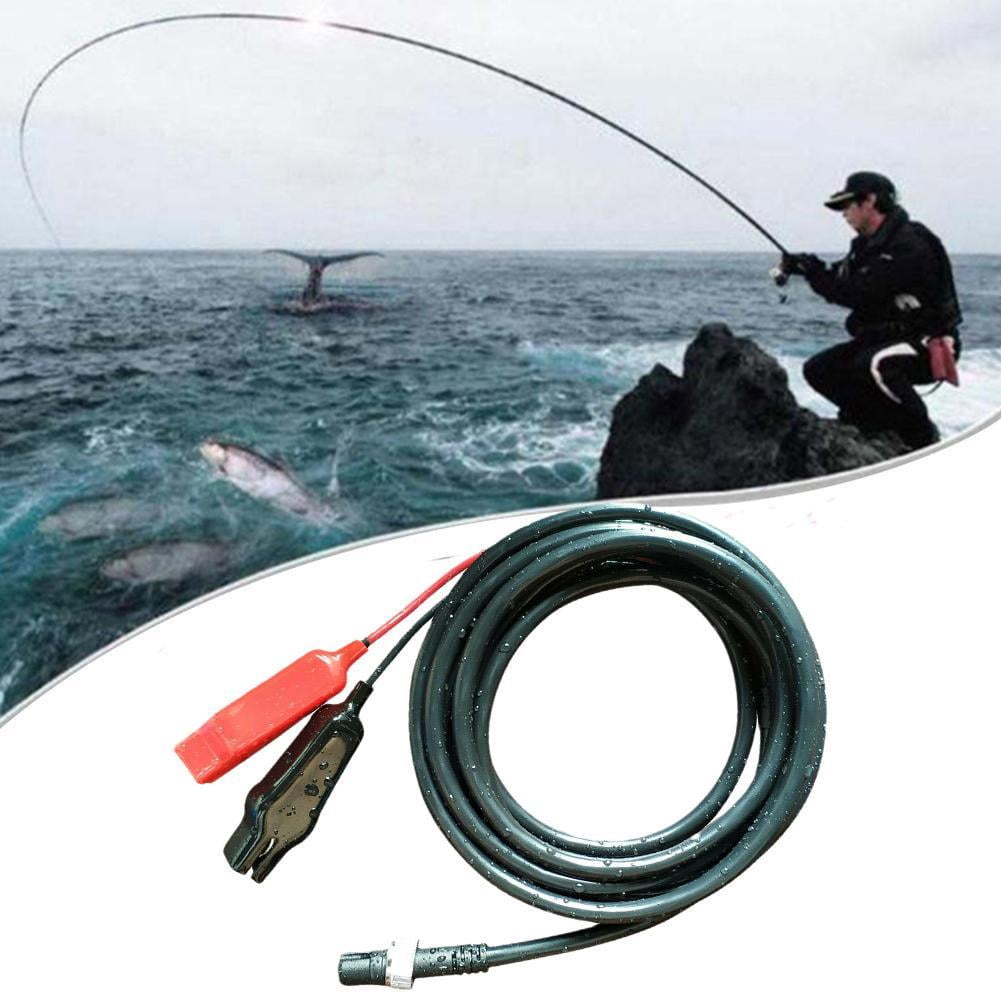 YUEYAN Portable Electric Fishing Reel Power Cord Cable Connectors Kit ...