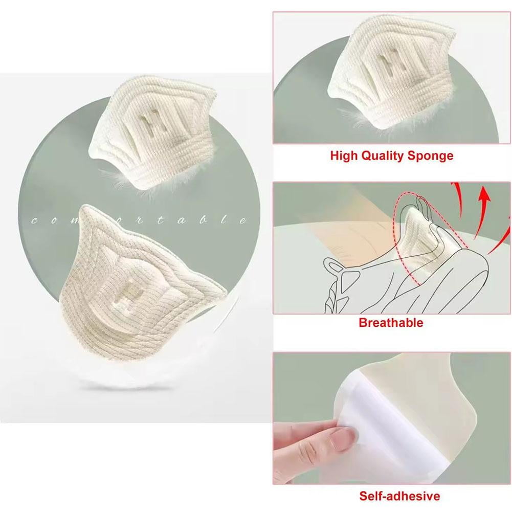 YUEYAN Shoe Heel Pad Adjustable Liner Grips Protector Sticker Ins ...
