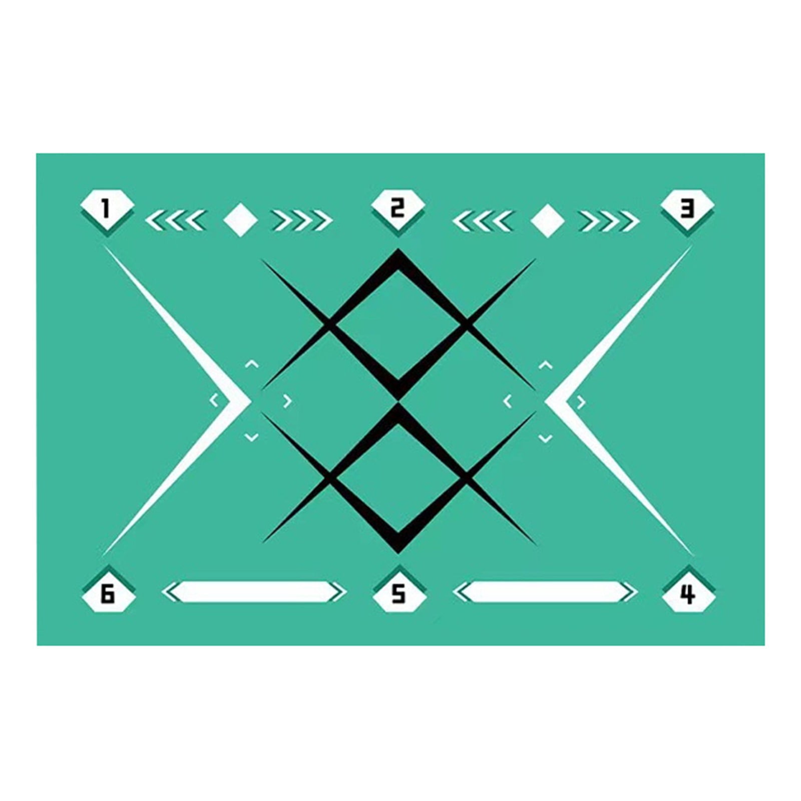 YUEtays Clearance Football Footstep Training Mat Soccer Footwork ...