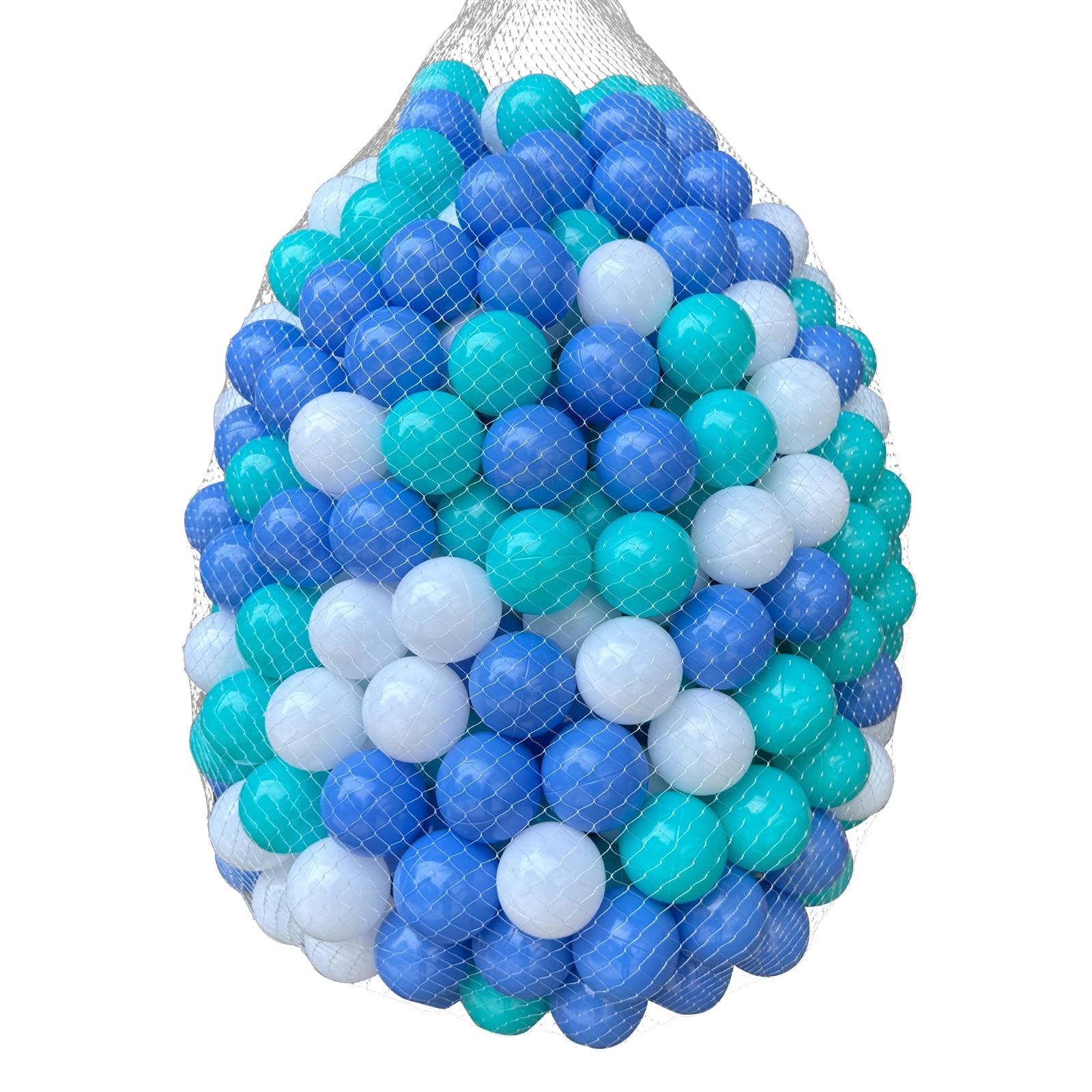 YUFER 200 Pcs Ball Pit Balls - 2.2" BPA-Free Plastic, Sensory Play for ...