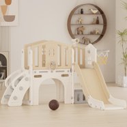 Grow N up Toddler Climb 'N Slide Plastic Jungle Gym - Walmart.com