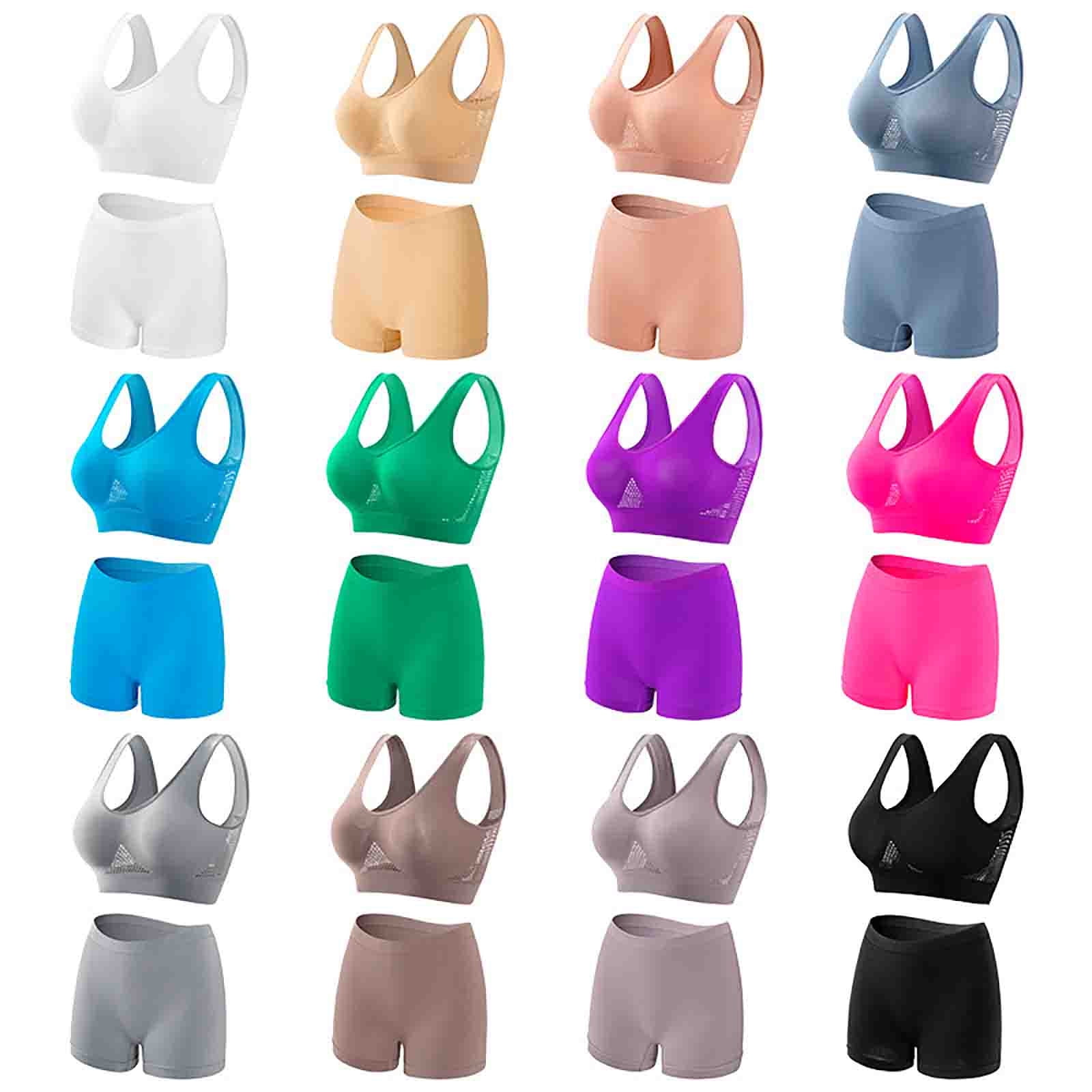 YUGYXL Comfortable Seamless Full Coverage Bra for Women Lifting Bras ...