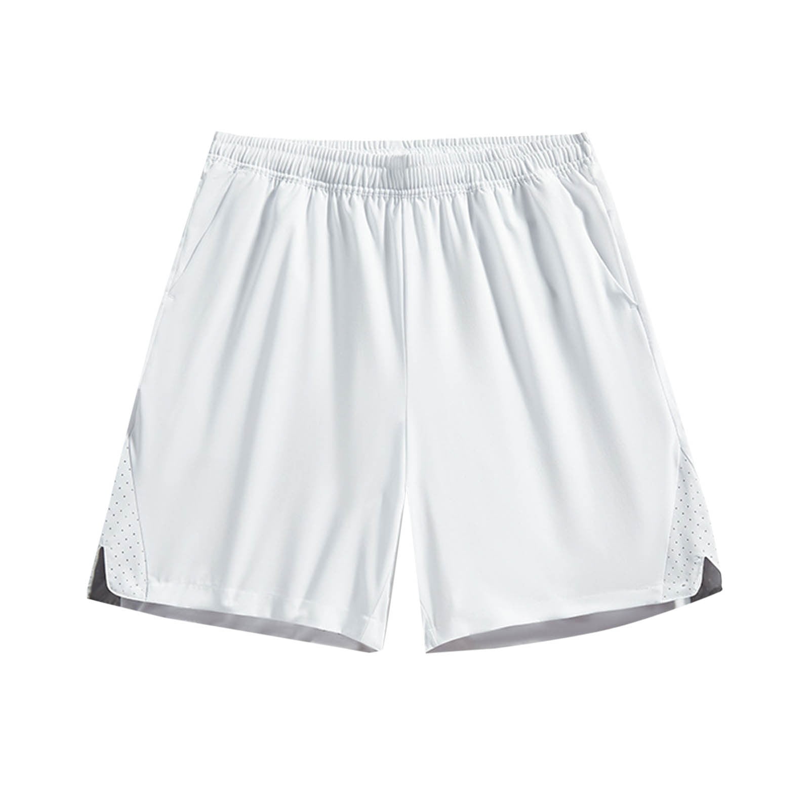 YUGYXL Cooling Polyester Shorts for Men Elastic Waist Cool and Smooth ...