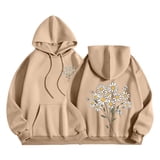 YUGYXL Cute Graphic Hoodies for Teen Girls Oversized Women's Hoodie ...