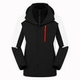 YUGYXL Ski Waterproof Jackets for women Casual Plus Size 3 in 1 Fleece ...