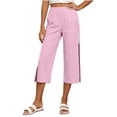 YUGYXL Tear Away Capri Sweatpants for Women Breakaway Post Surgery ...