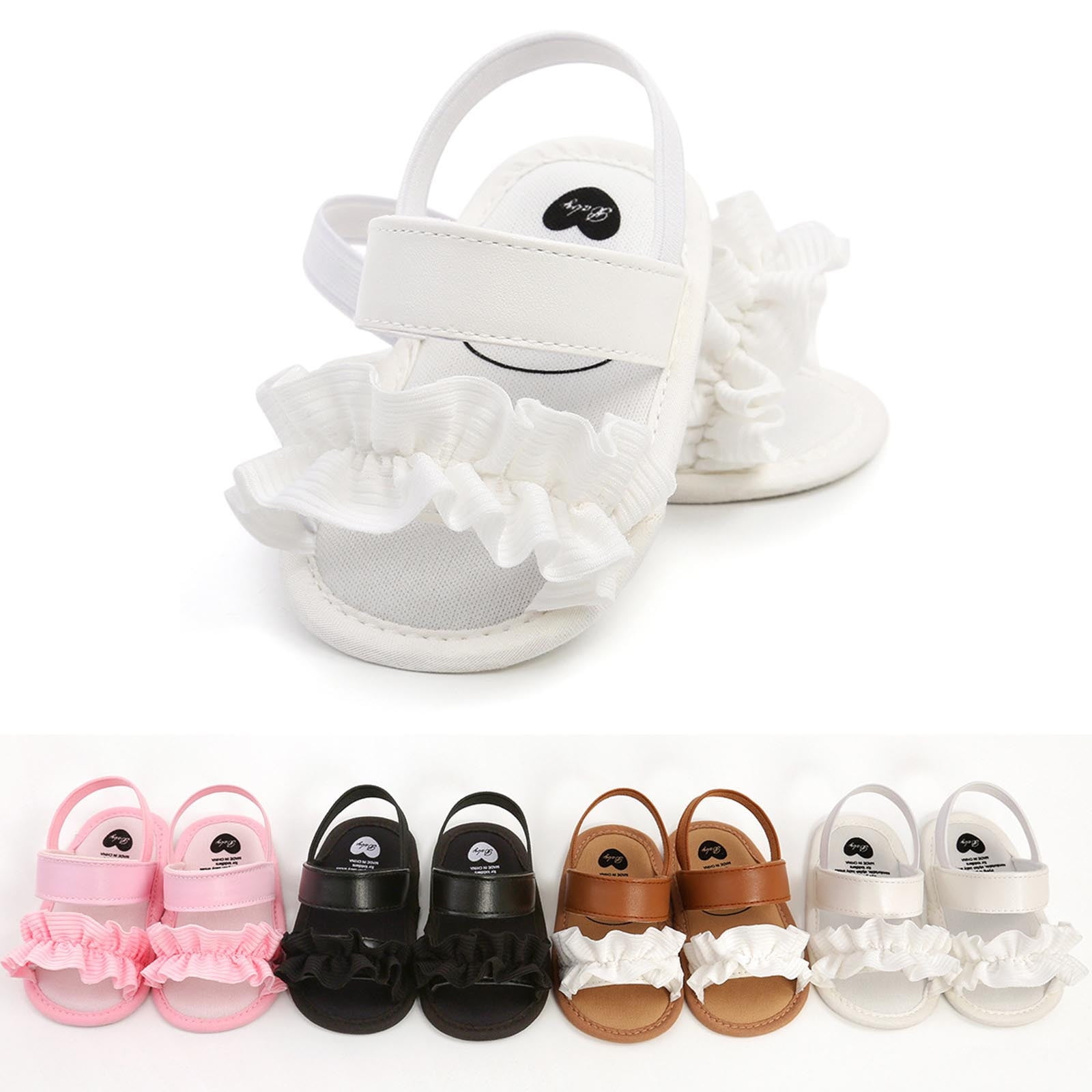 YUGYXL Toddler Girls Slides Sandals for Swim Beach Kids Water Shoes ...