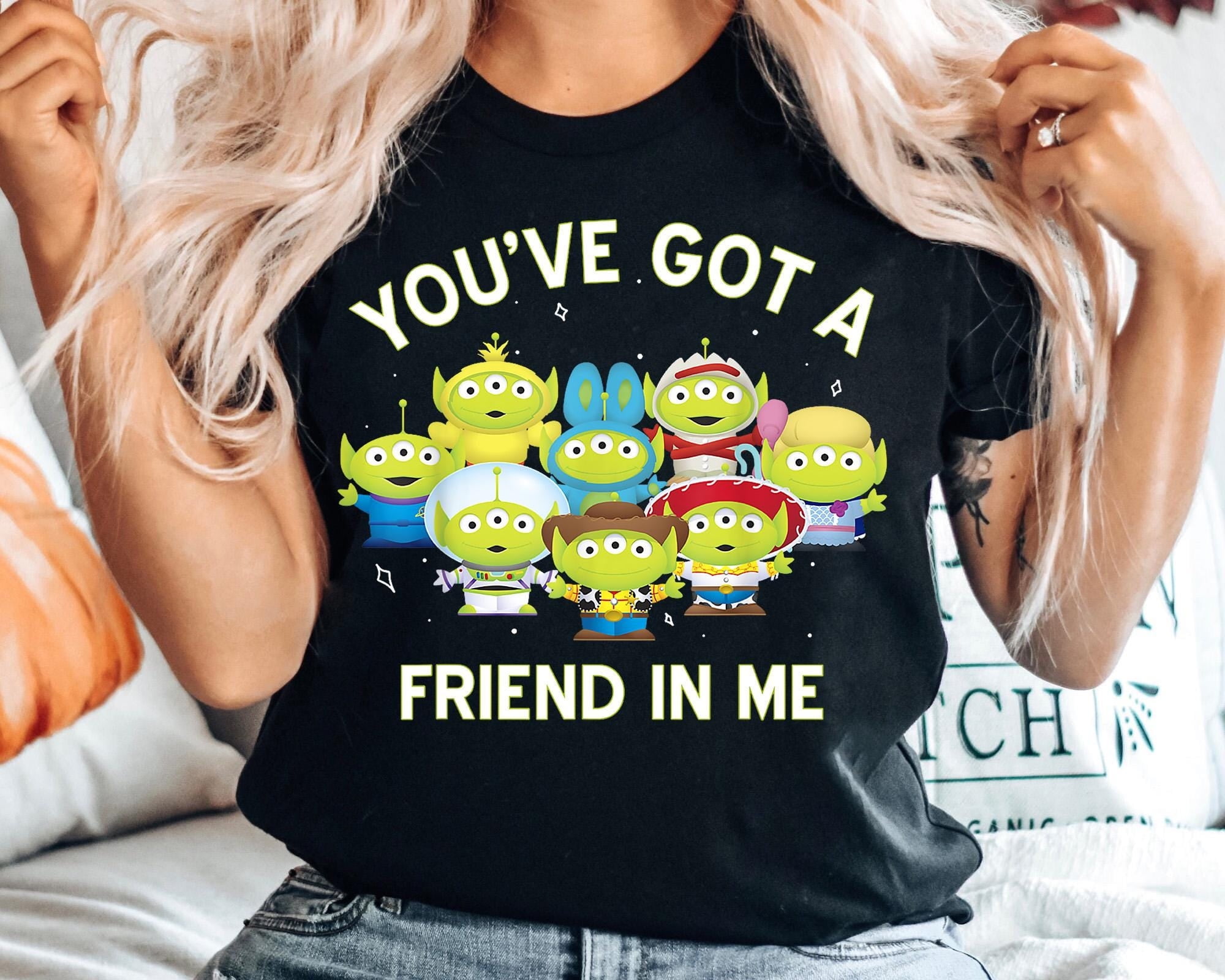 YUHAK Aliens Toy Story You've Got A Friend In Me Shirt, Disney Toy ...