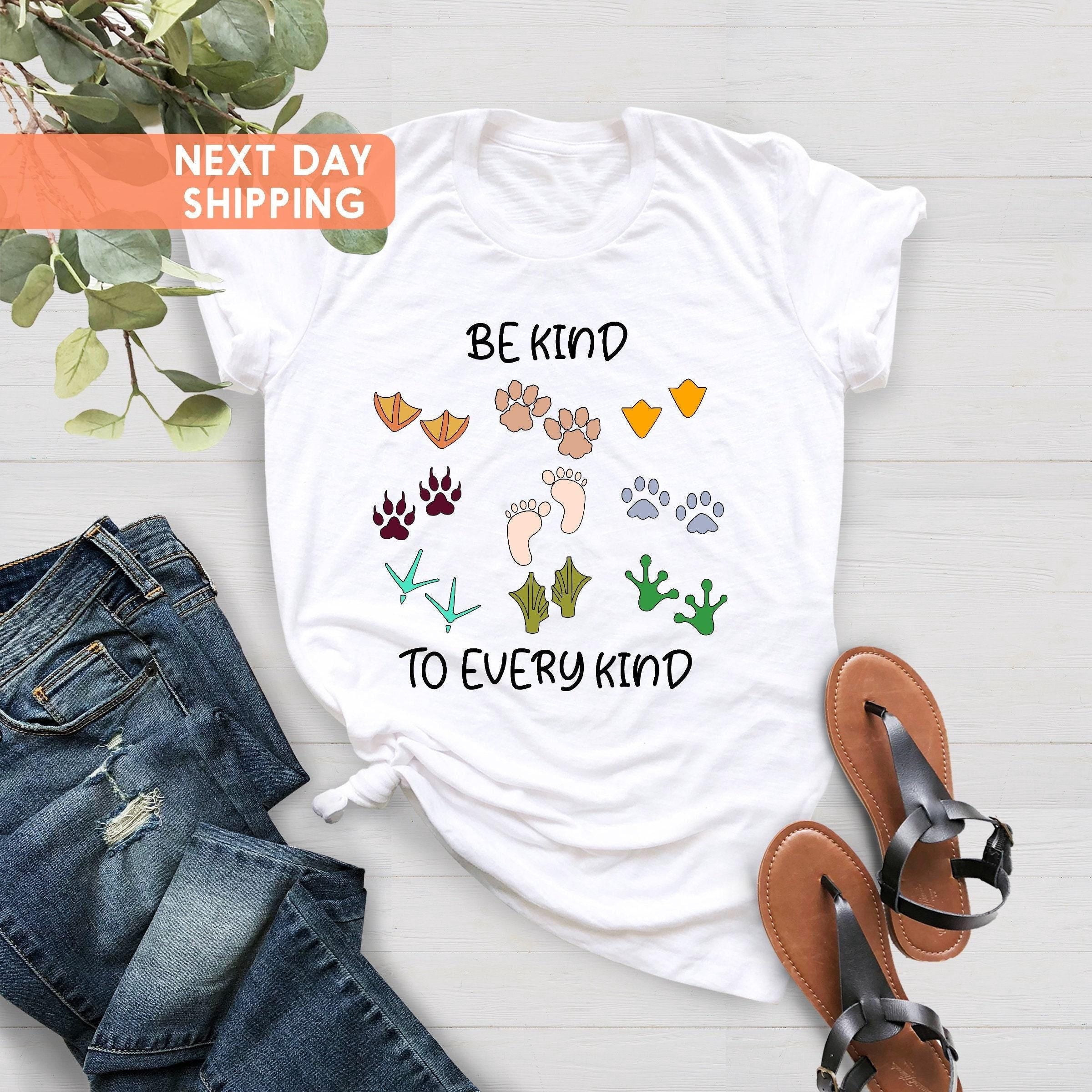 YUHAK Animal Lover T-Shirt, Be Kind T-Shirt, Environmentalist T-Shirt ...