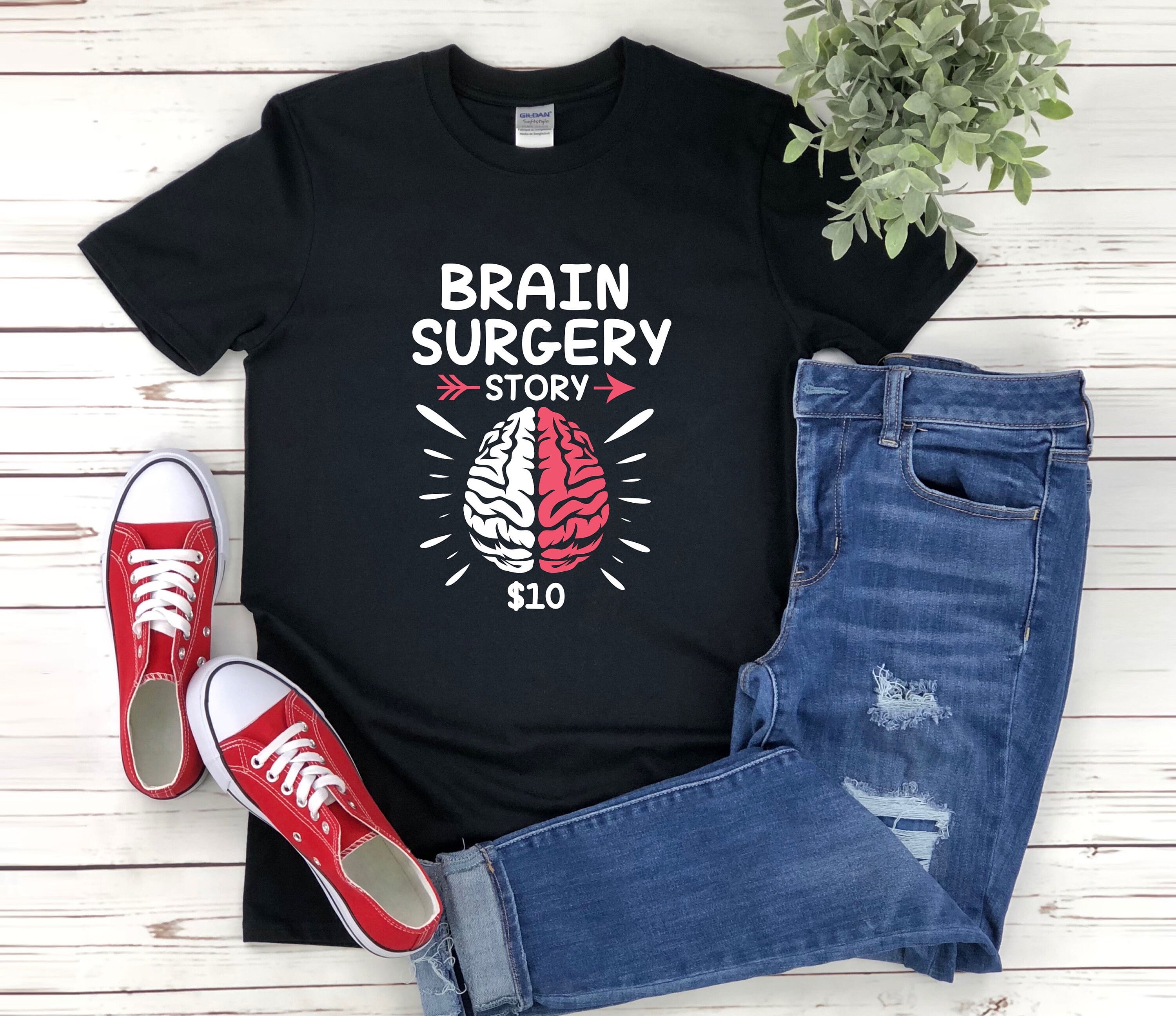 YUHAK Brain Surgery Shirt, Brain Surgery Recovery, Brain Surgery Story ...