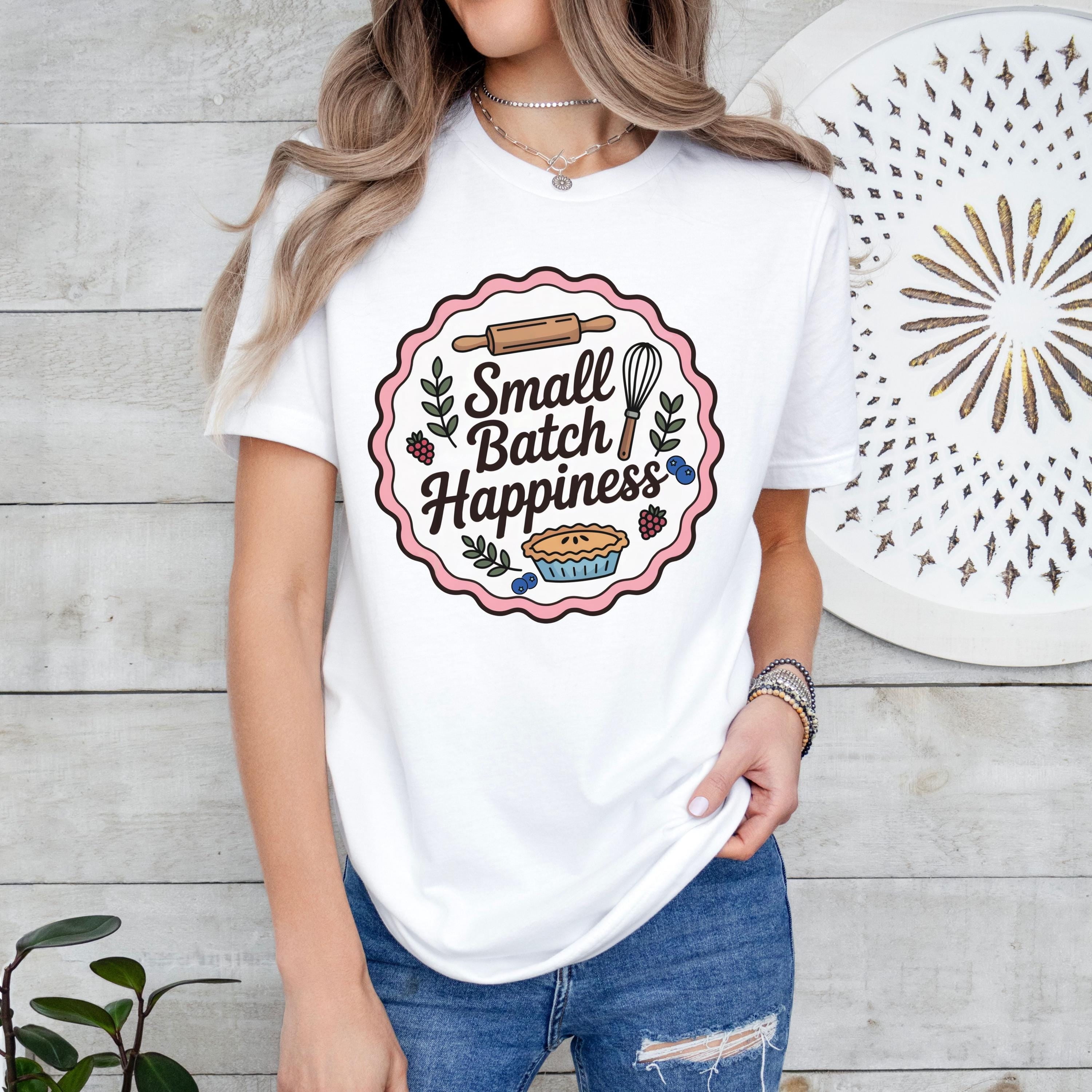 YUHAK Cottage Baking T-Shirt: Whimsical Cottagecore Graphic Tee ...