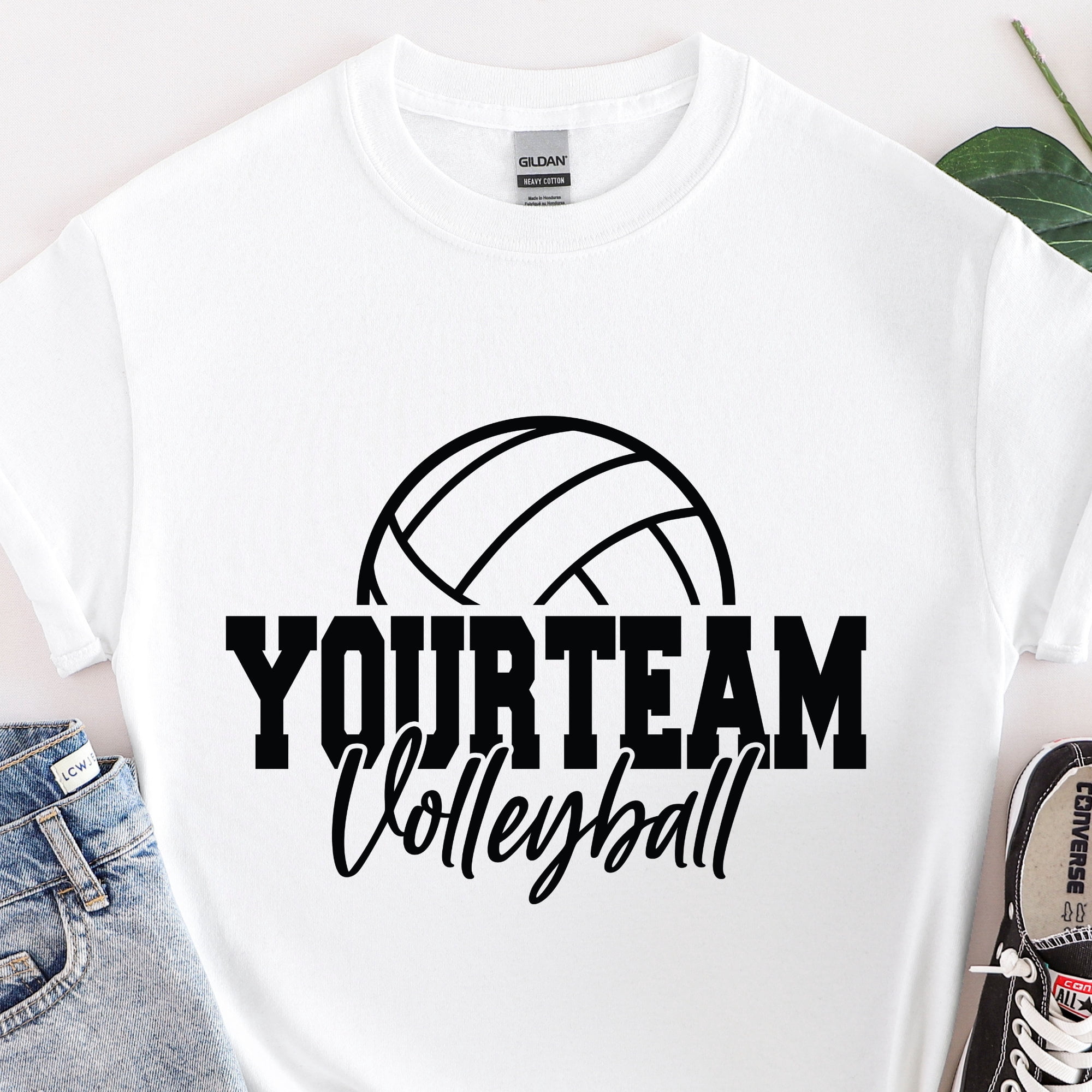 YUHAK Custom Volleyball Shirt, Personalized Volleyball Mom Shirt ...
