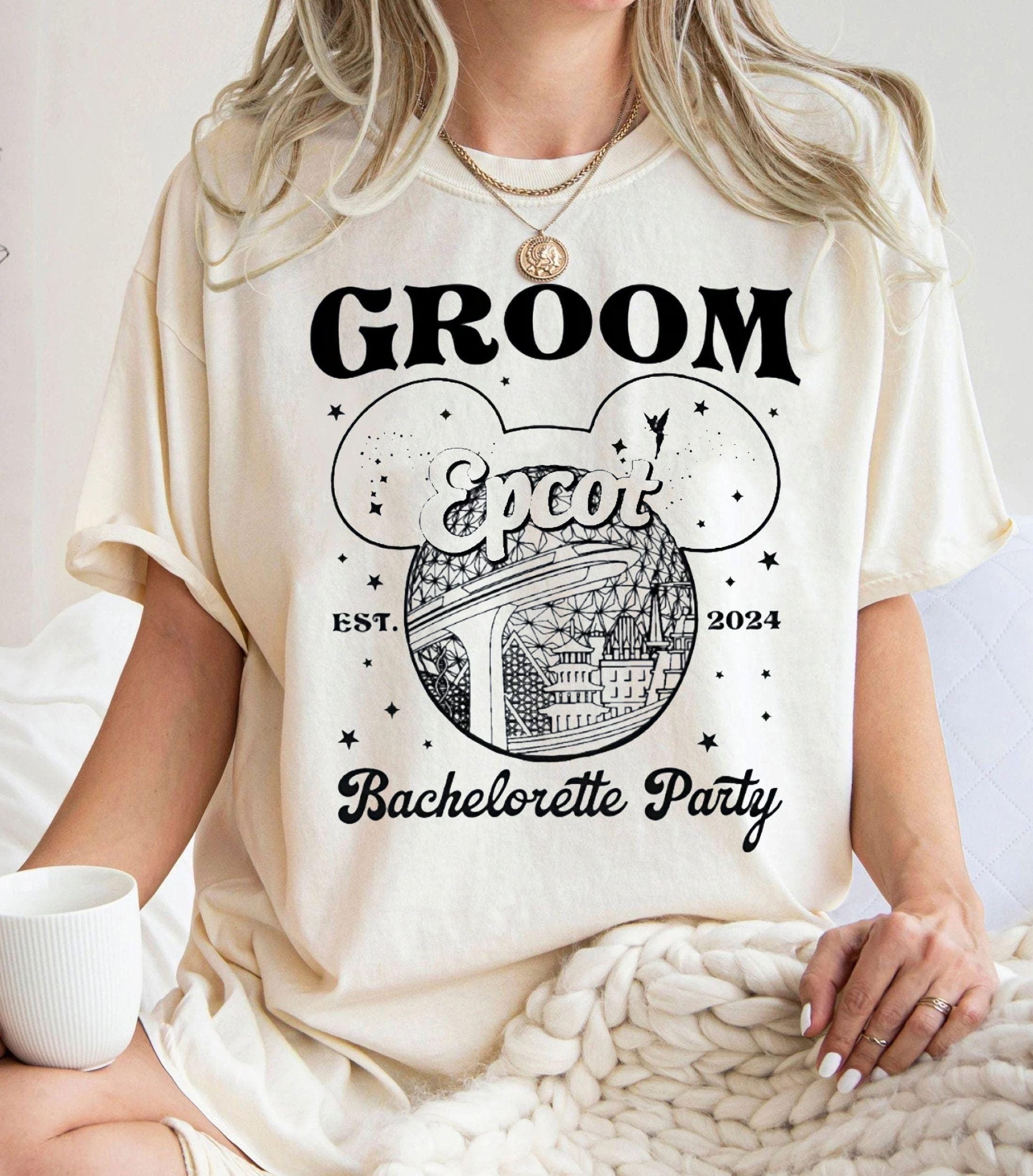 YUHAK Disney Castle Team Groom And Groom To Be Shirt | Disney ...