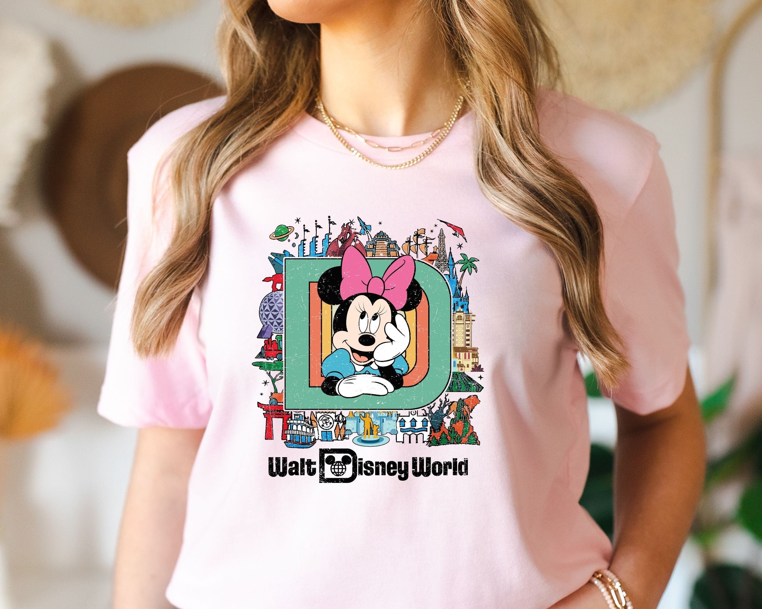 YUHAK Retro Mickey Minnie Walt Disney World Shirt, Disney Couple Shirts, Walt Disney World Shirt ...