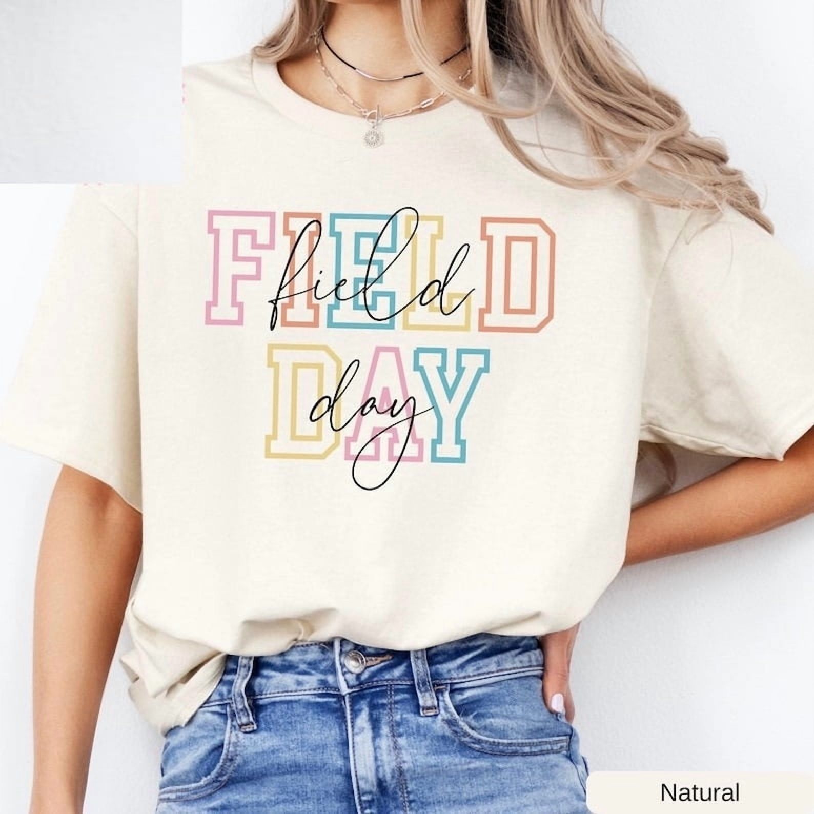 YUHAK Teacher Field Day Tee, Last Day of School Shirt, End of Year ...