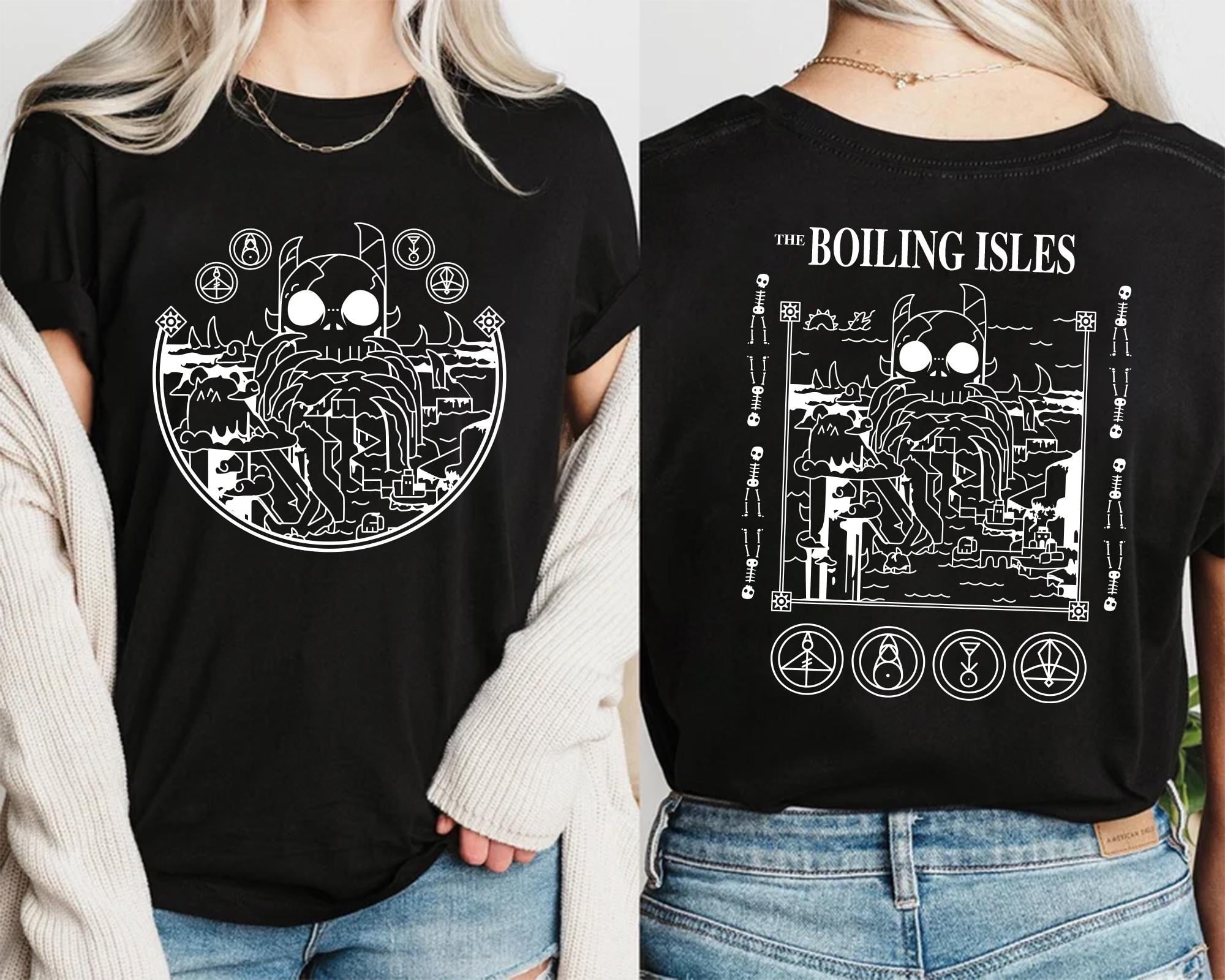 YUHAK The Boiling Isles T-Shirt, The Owl House Shirt, Hexside School Of ...