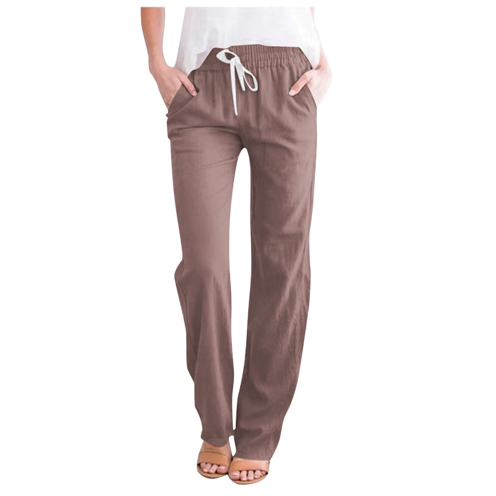 YUHAOTIN Dress Slacks for Women High Waisted Spring and Solid Color ...