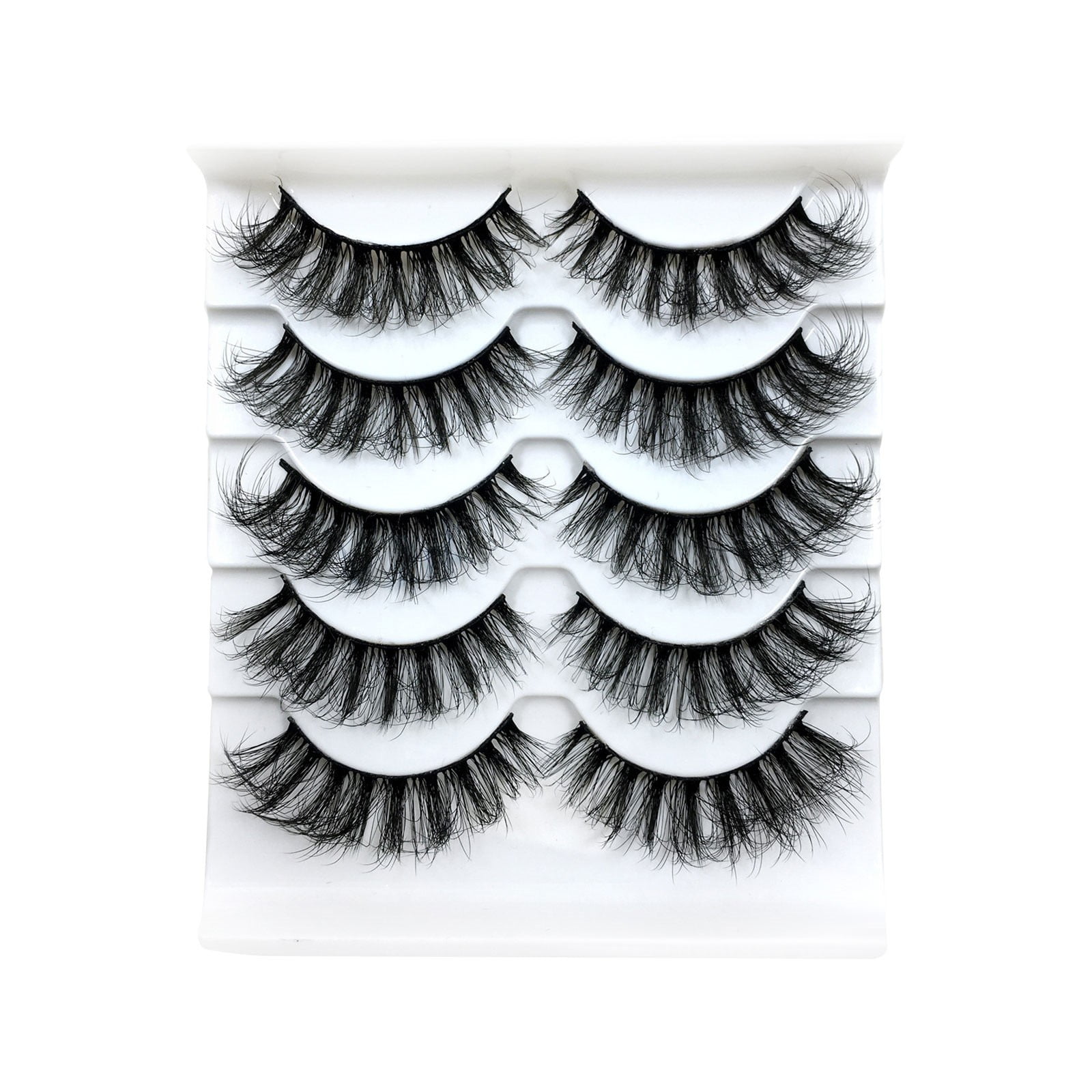 YUHAOTIN Eye Lashes Clusters with Glue False Eyelashes Lashes Pack 10 ...