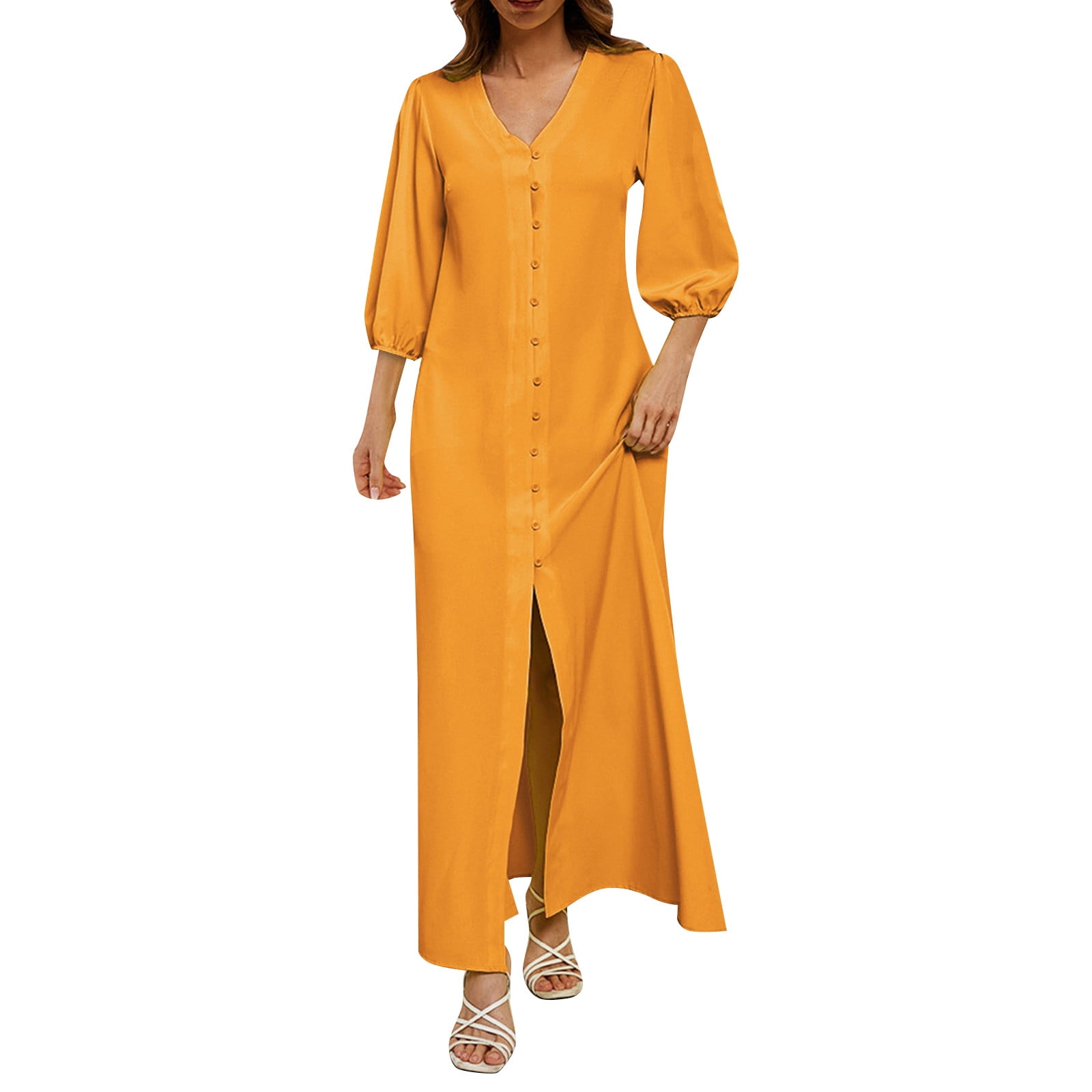 Yuhaotin Female Party Dresses For Women 2024 Plus Size Maxi Women