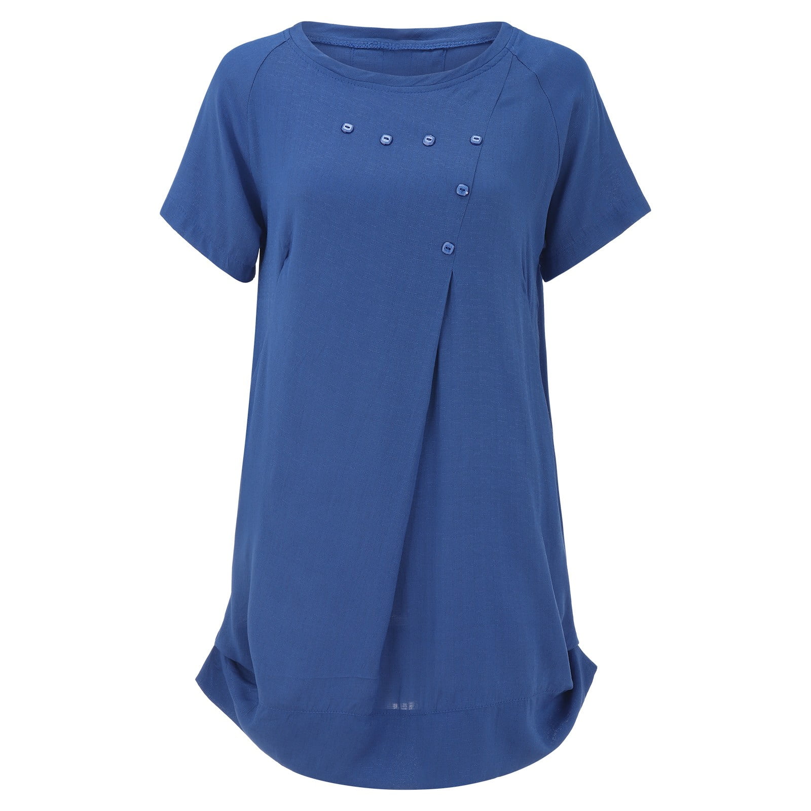 Yuhaotin Female Plus Size Dresses Womens Oversized Loose Casual