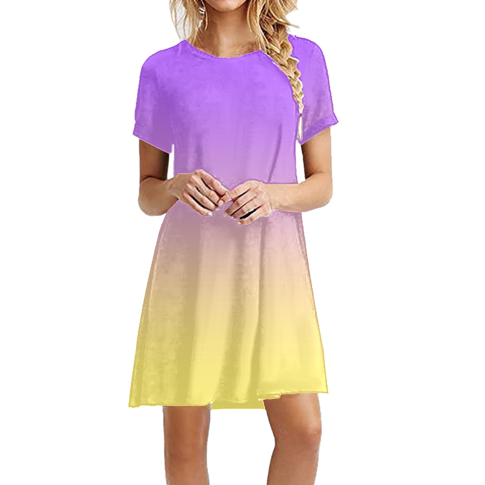 Yuhaotin Female Spring Dresses For Women 2024 Plus Size Long Women